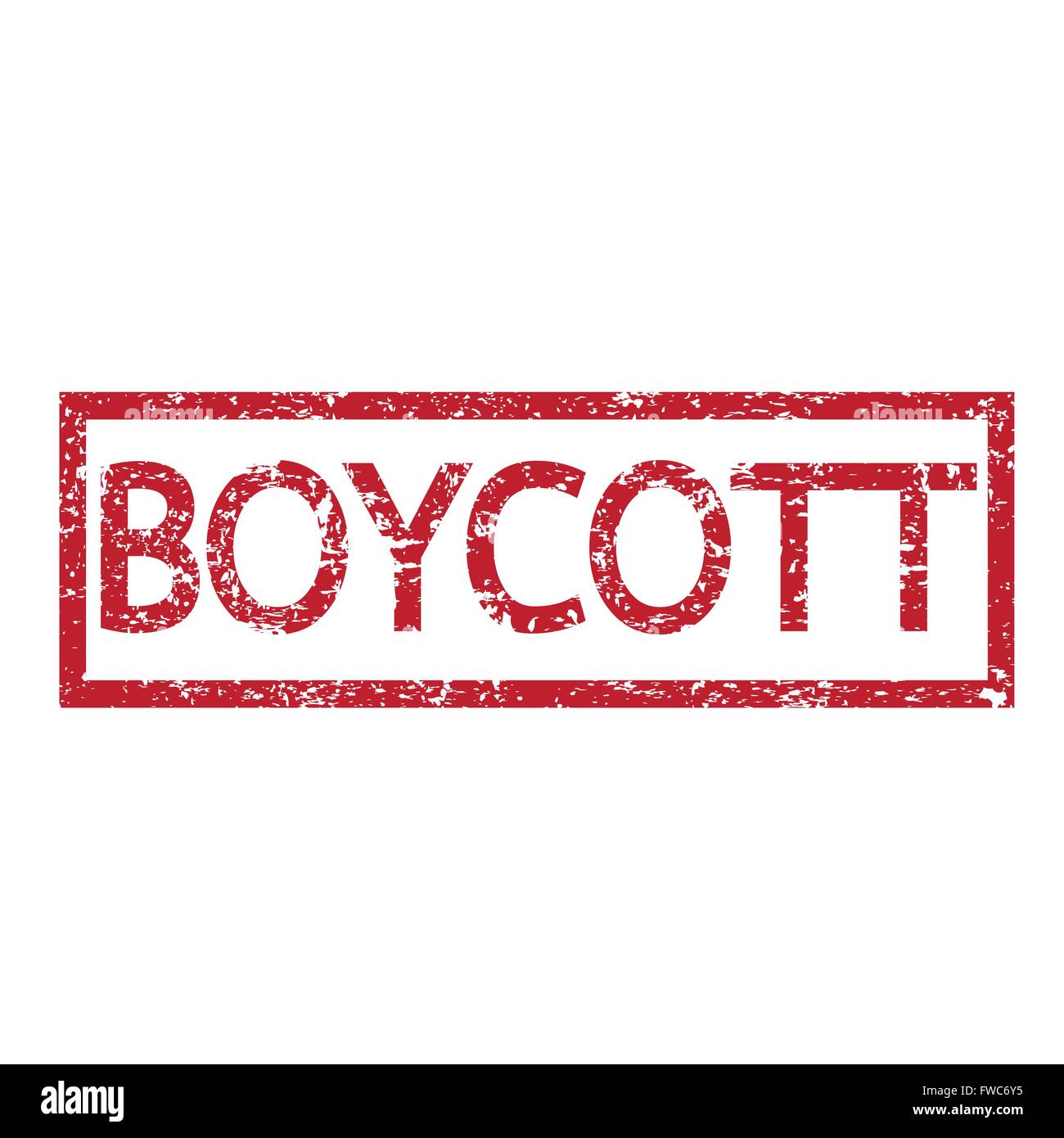 Boycott stamp hi-res stock photography and images - Alamy