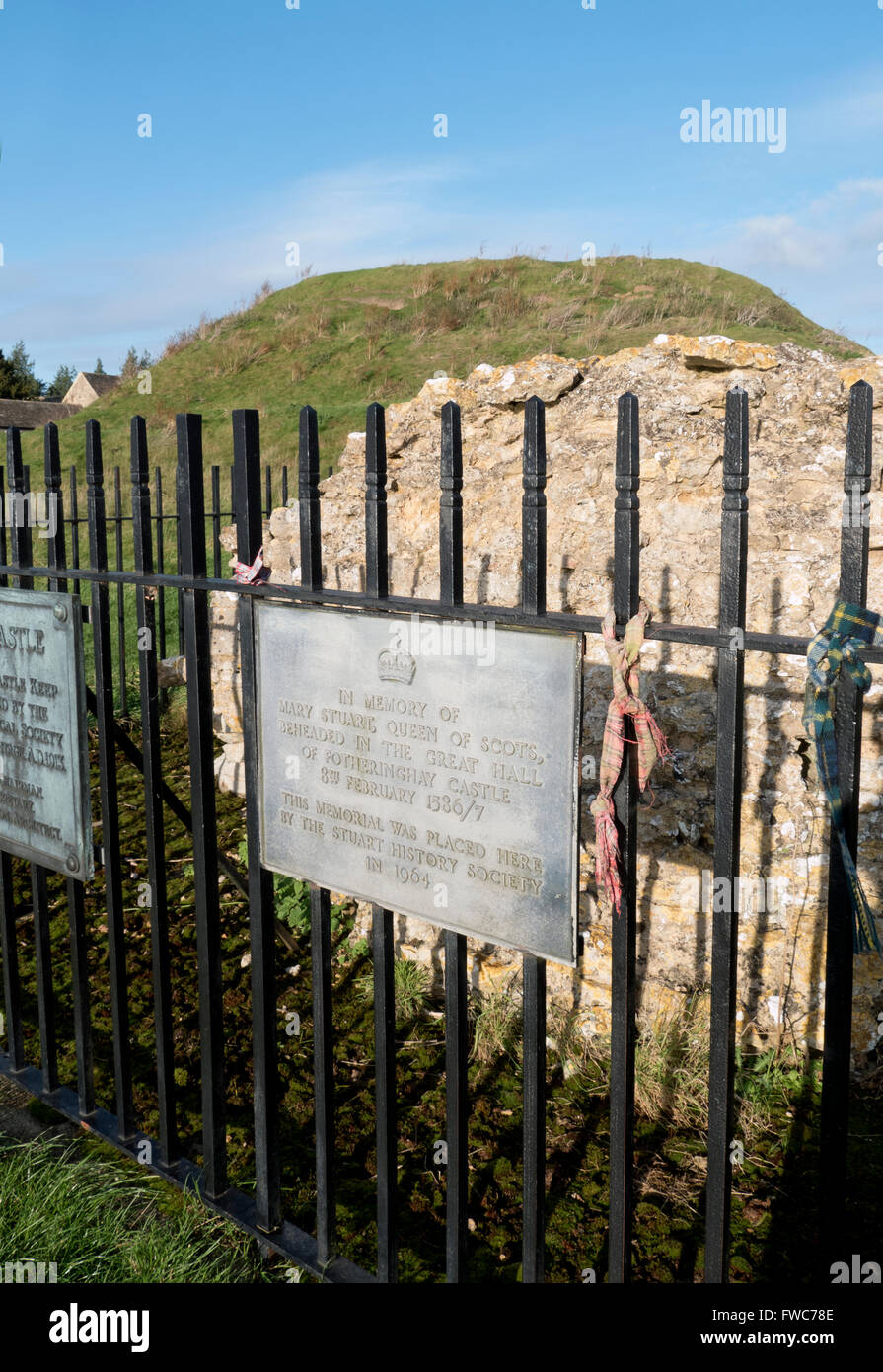 Fotheringhay castle hi-res stock photography and images - Alamy