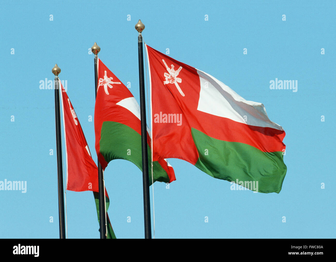 Flag of oman hi-res stock photography and images - Alamy
