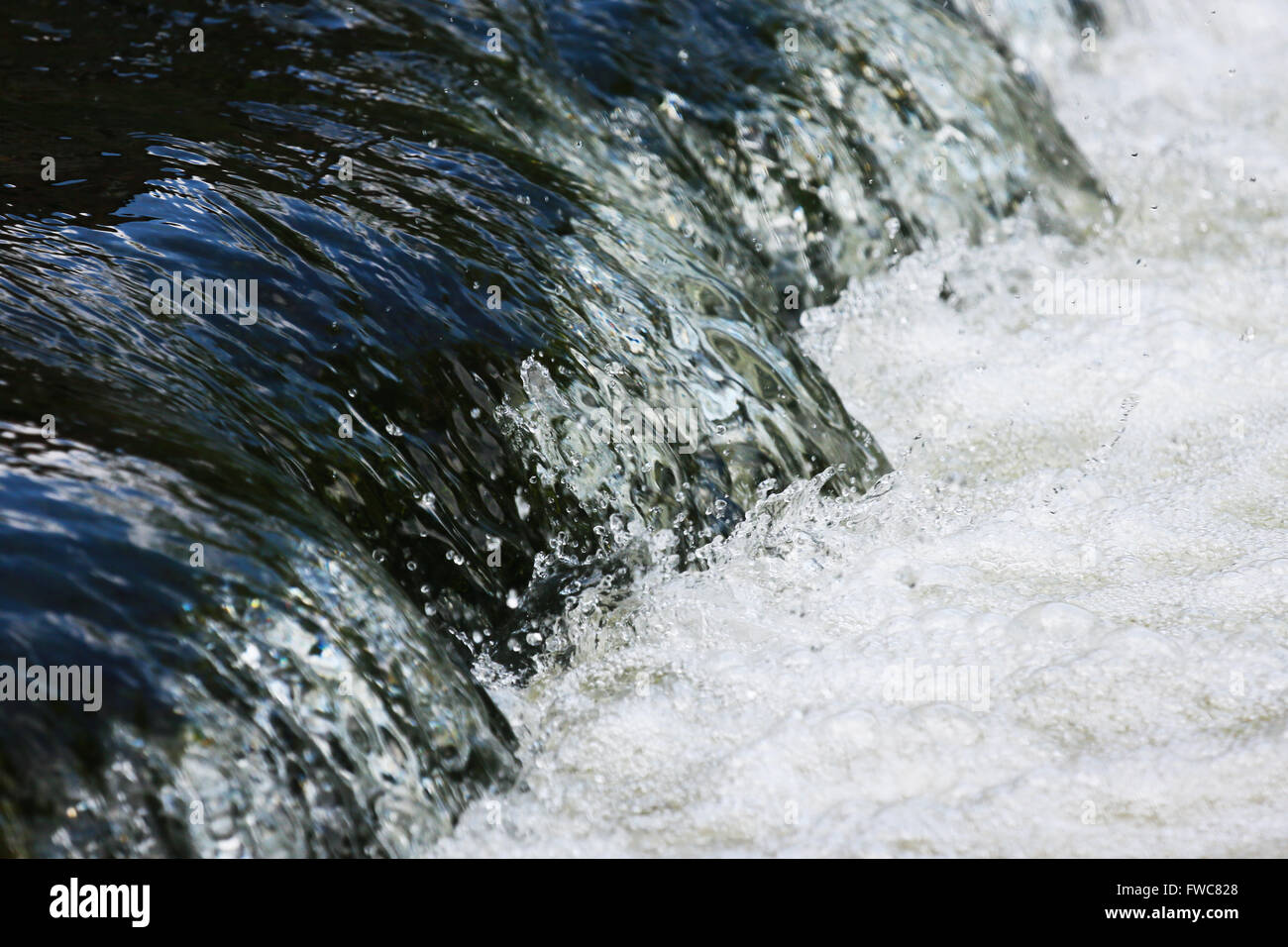 Waterfall, Norfolk, Britain Stock Photo - Alamy