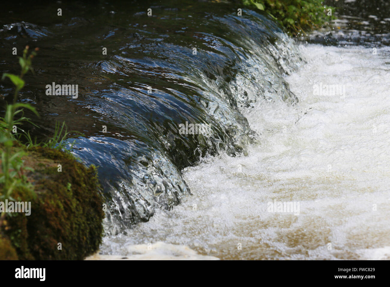 Waterfall, Norfolk, Britain Stock Photo - Alamy