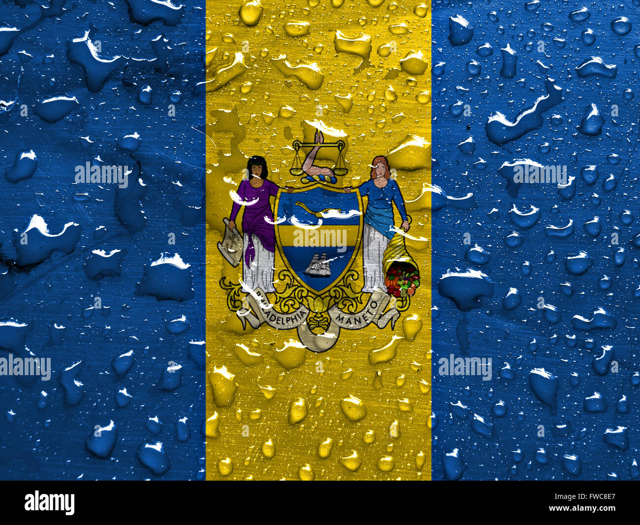 Philadelphia flag hi-res stock photography and images - Alamy