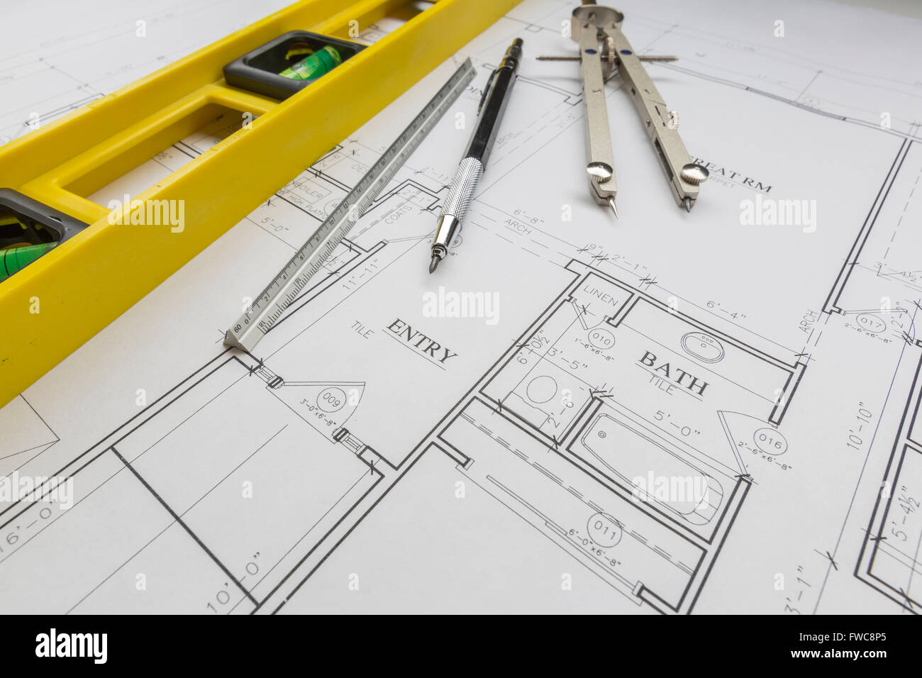 Construction compass hi-res stock photography and images - Alamy