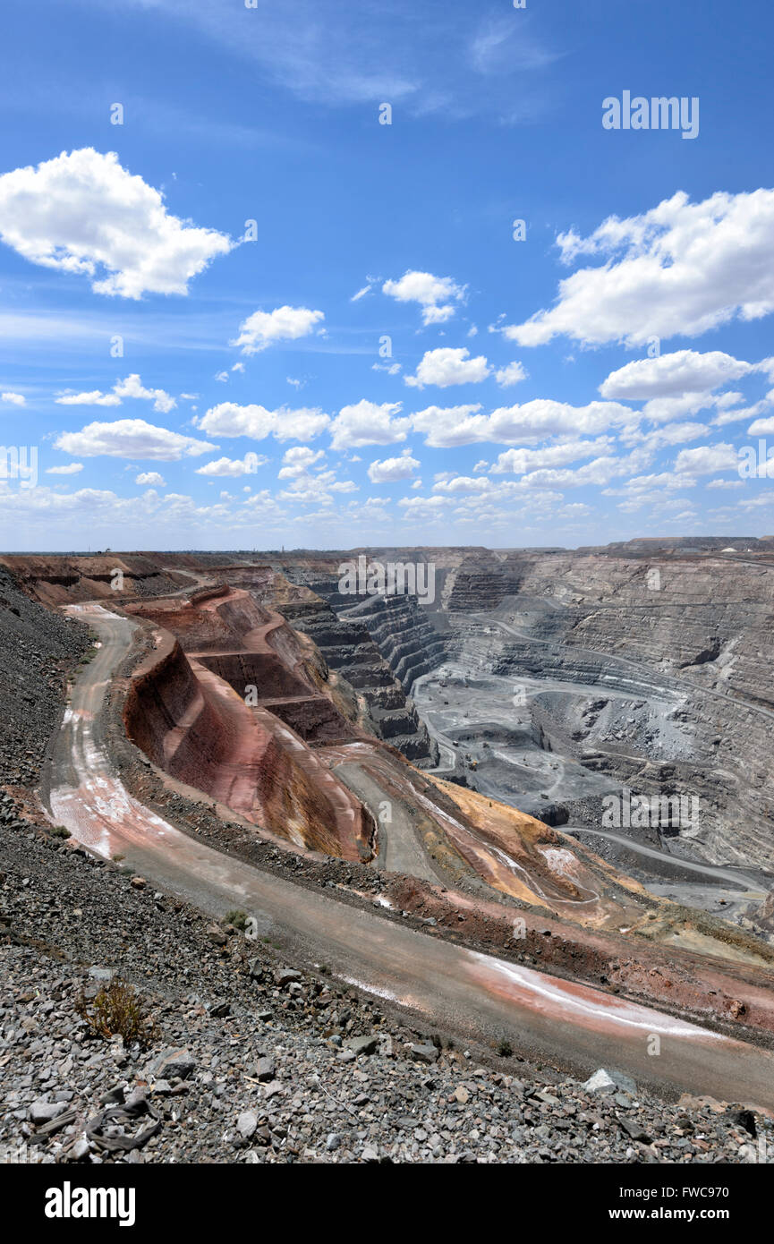 Kalgoorlie Super Pit, Gold Mine, Western Australia, WA, Australia Stock ...