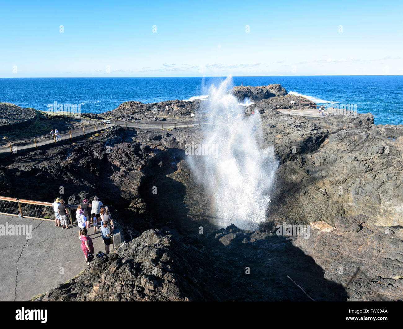 The Blowhole, Kiama, Illawarra Coast, New South Wales, Australia Stock ...