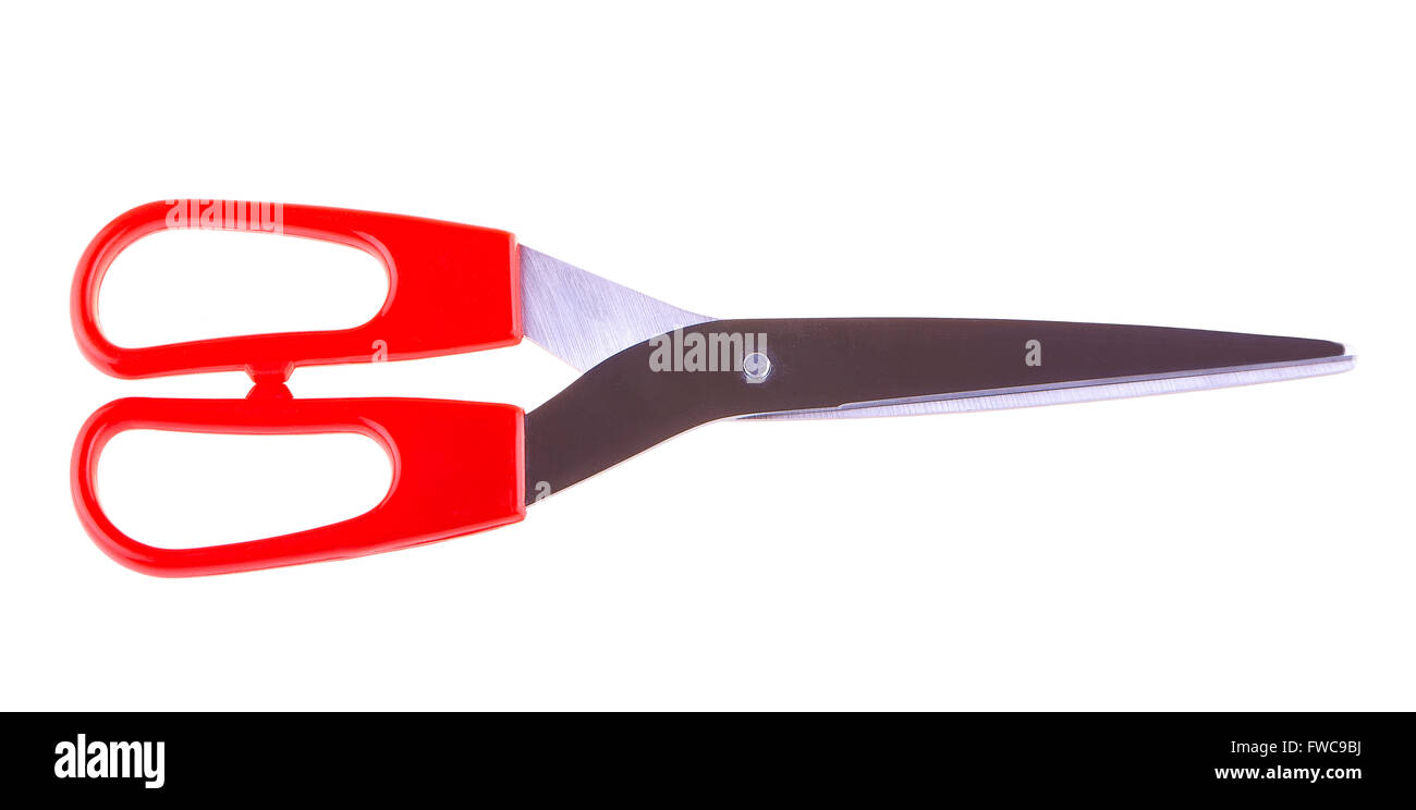 Red toy scissors hi-res stock photography and images - Alamy