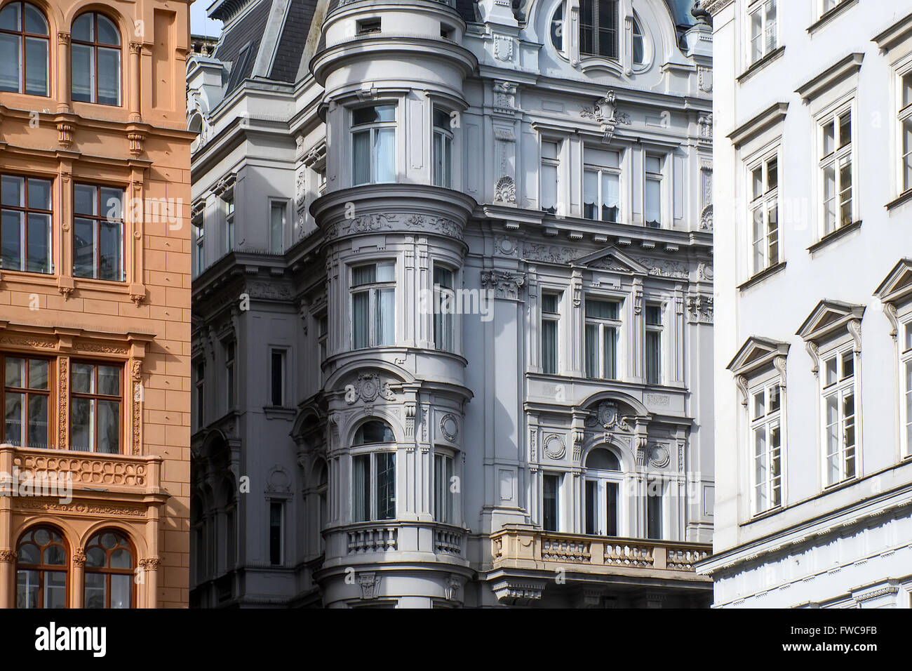 Vienna old architecture Stock Photo - Alamy