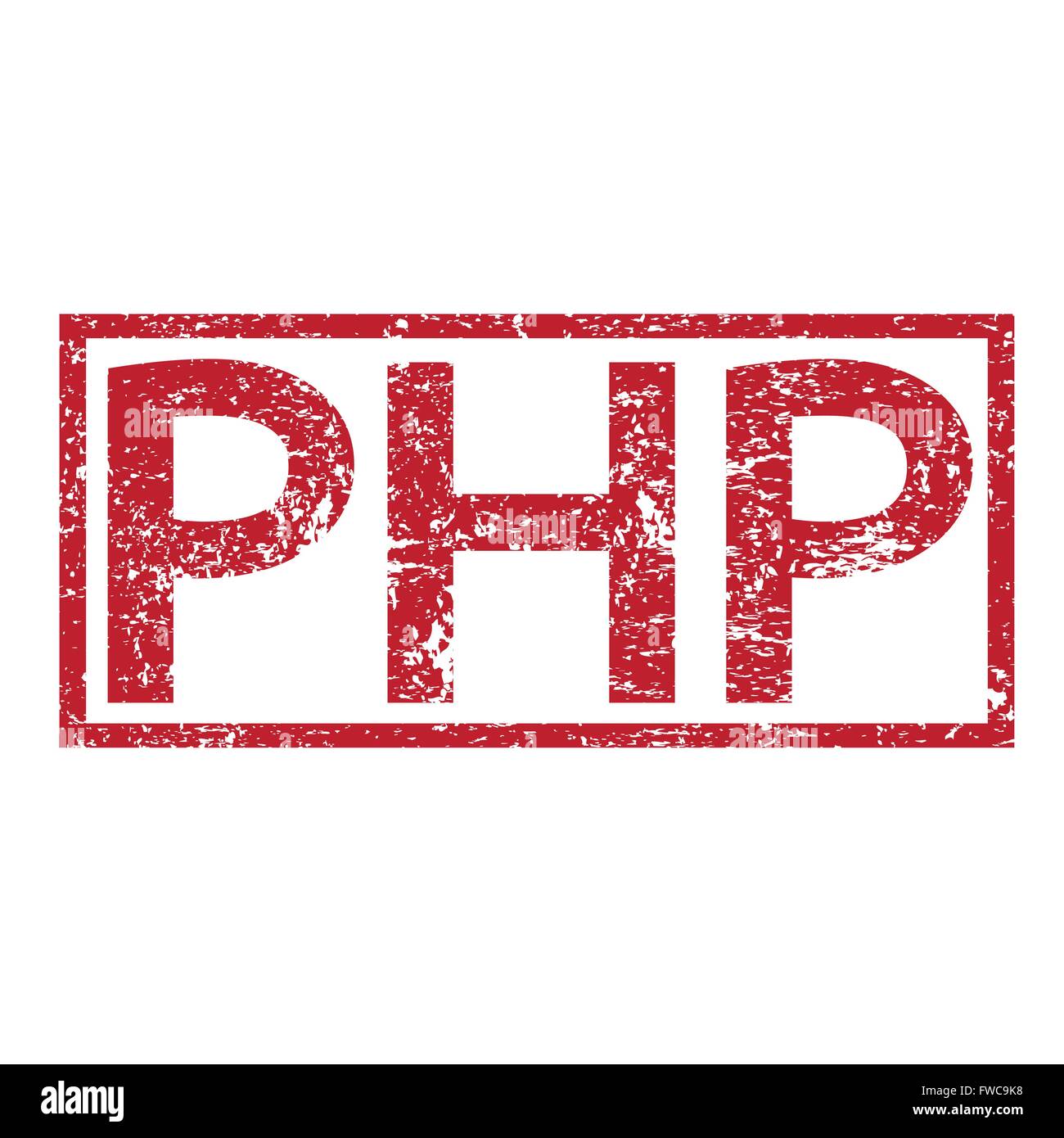 Stamp text PHP Stock Vector Image & Art - Alamy