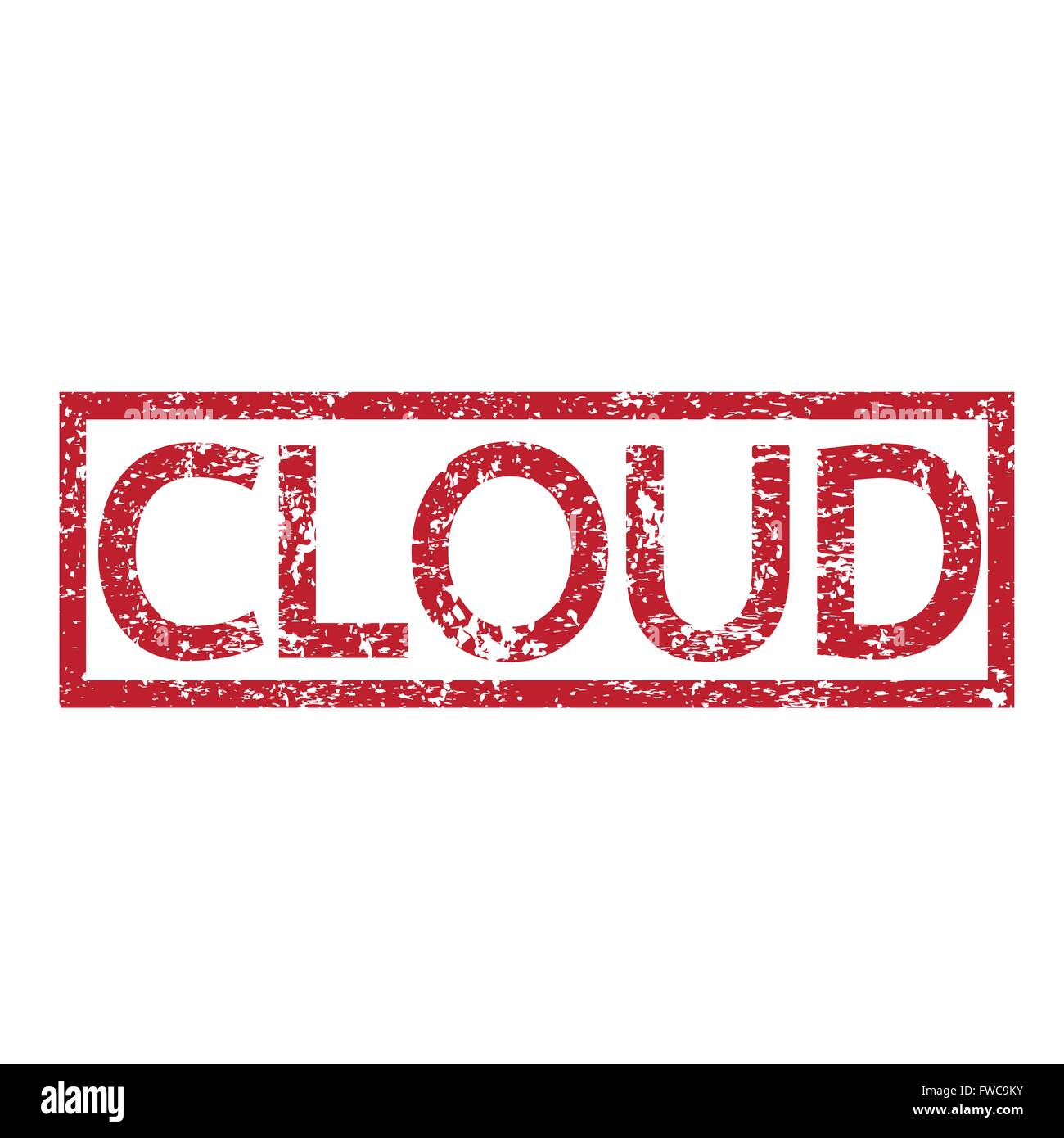 Stamp text CLOUD Stock Vector Image & Art - Alamy
