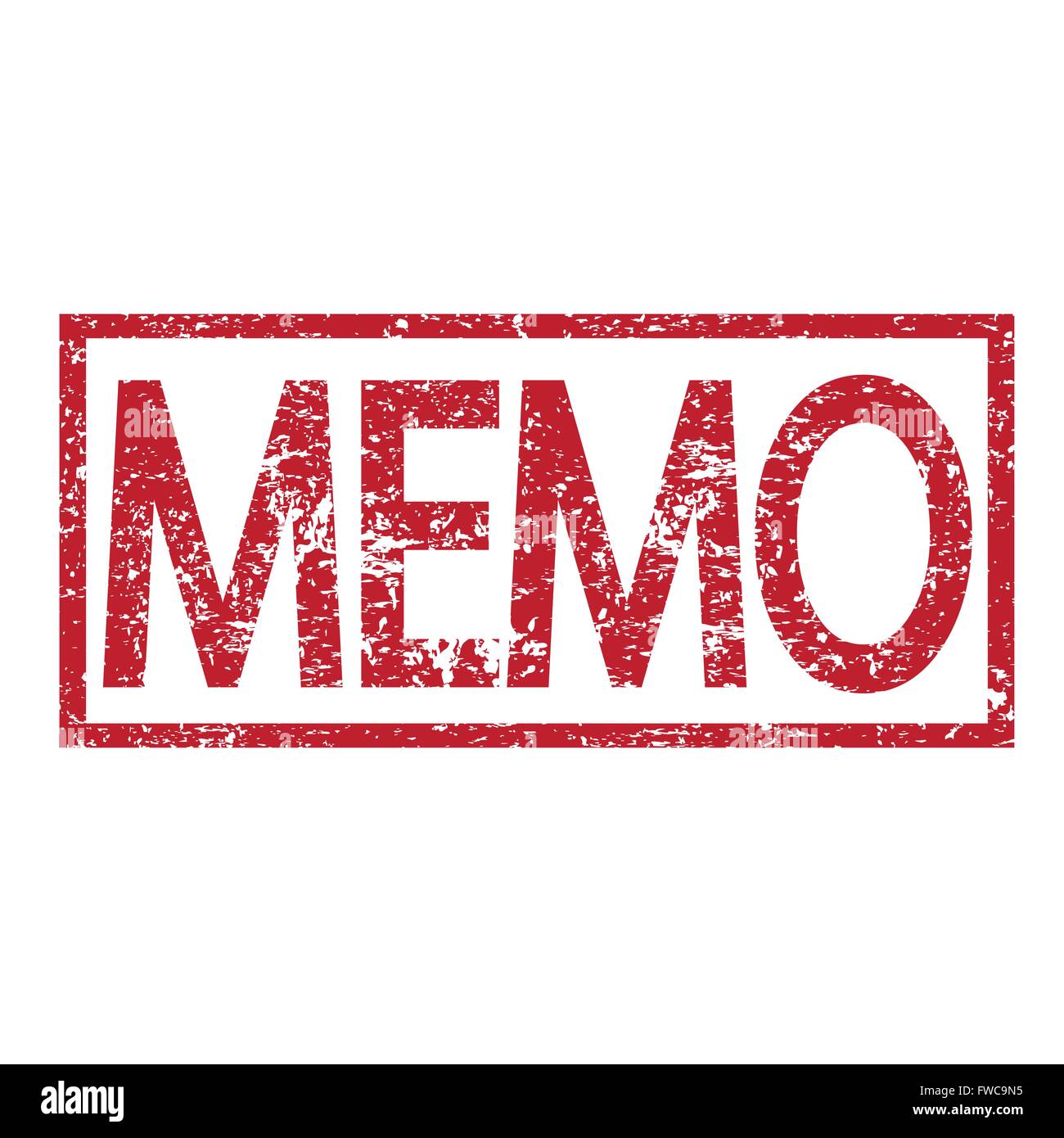 Stamp text MEMO Stock Vector Image & Art - Alamy