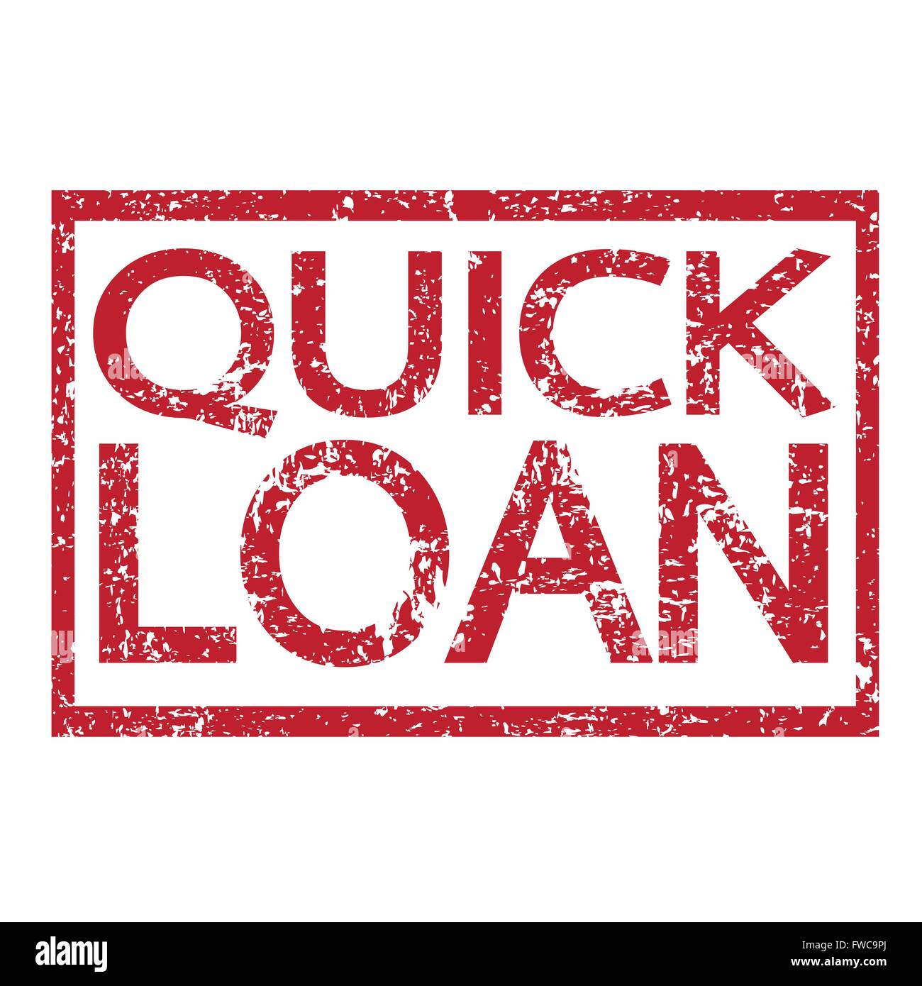 Stamp text QUICK LOAN Stock Vector Image & Art - Alamy