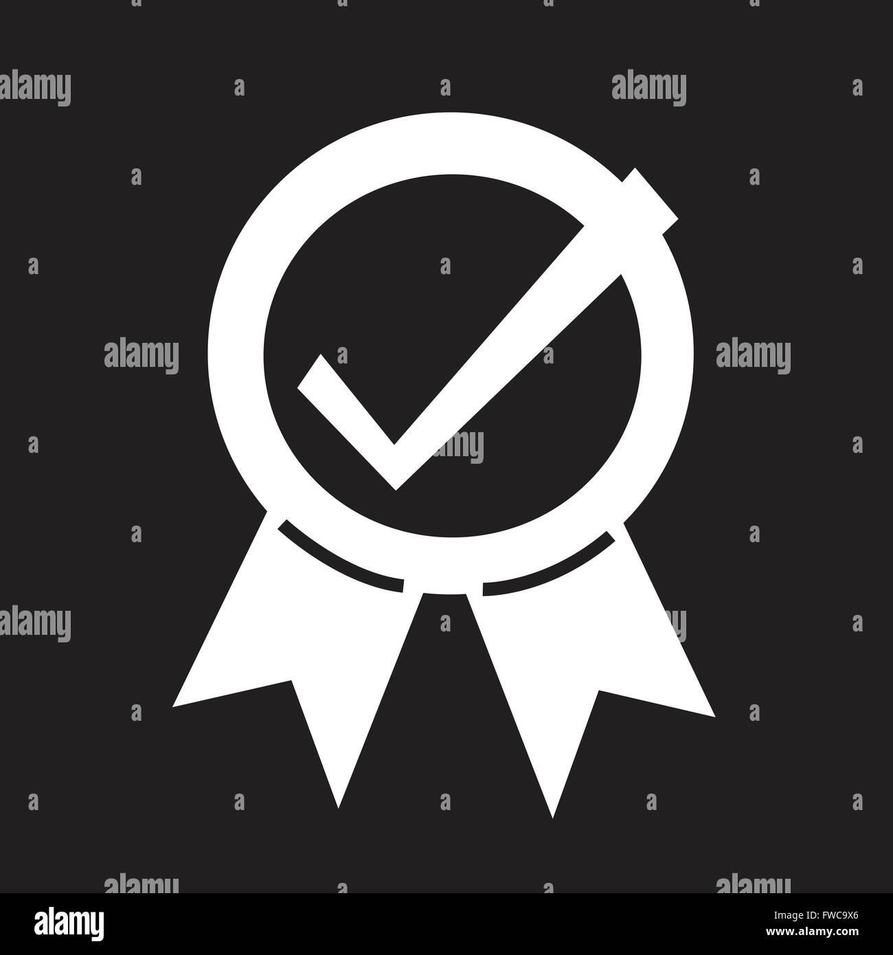 Certified Seal Icon Stock Vector Image & Art - Alamy