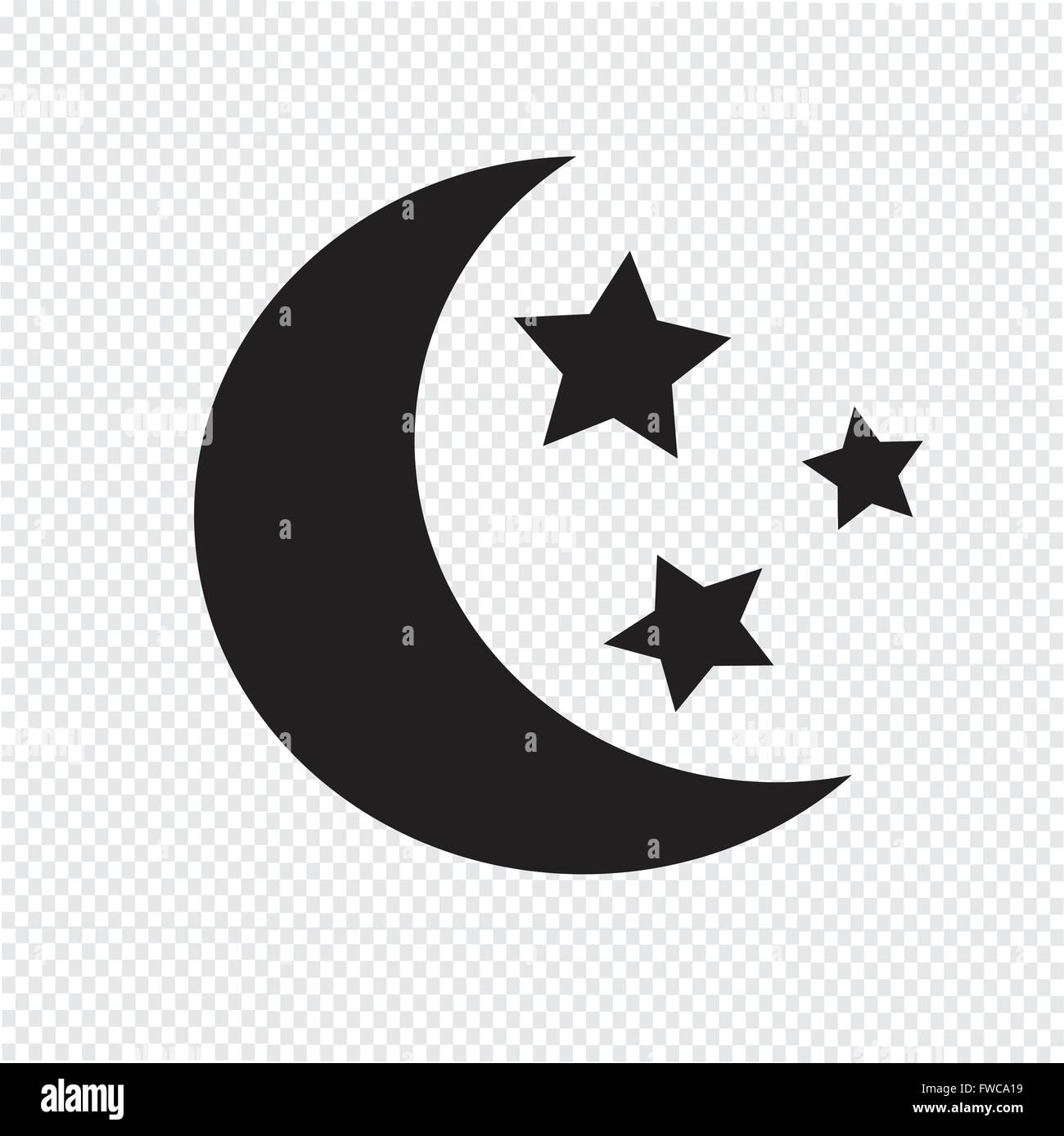moon star icon Stock Vector Image & Art - Alamy