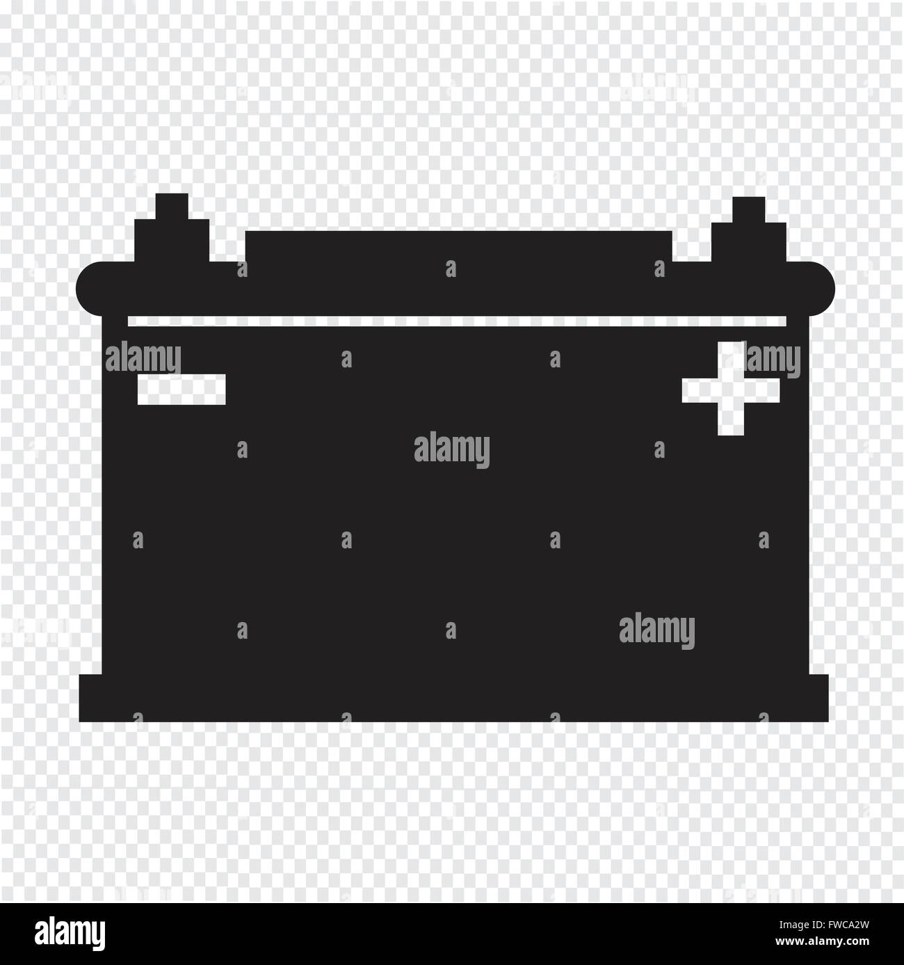 Car battery icon Stock Vector Image & Art - Alamy