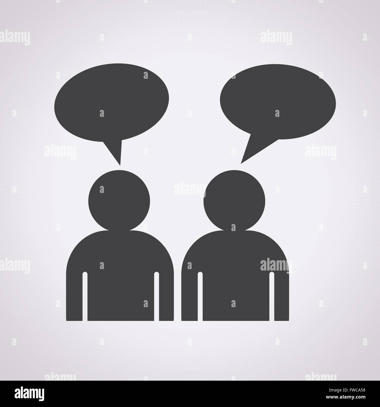people talk icon Stock Vector Image & Art - Alamy