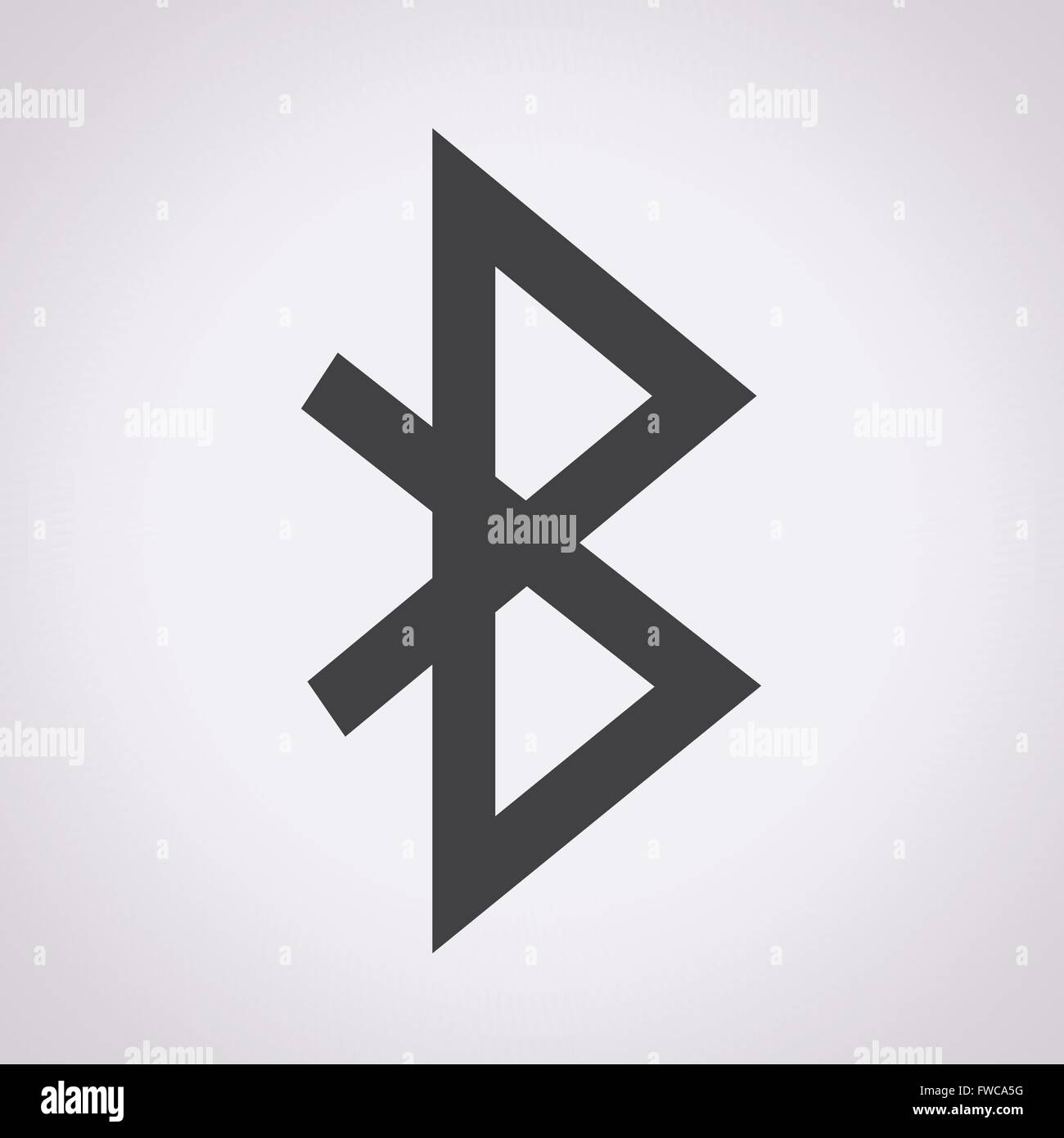 Bluetooth sign icon Stock Vector Image & Art - Alamy
