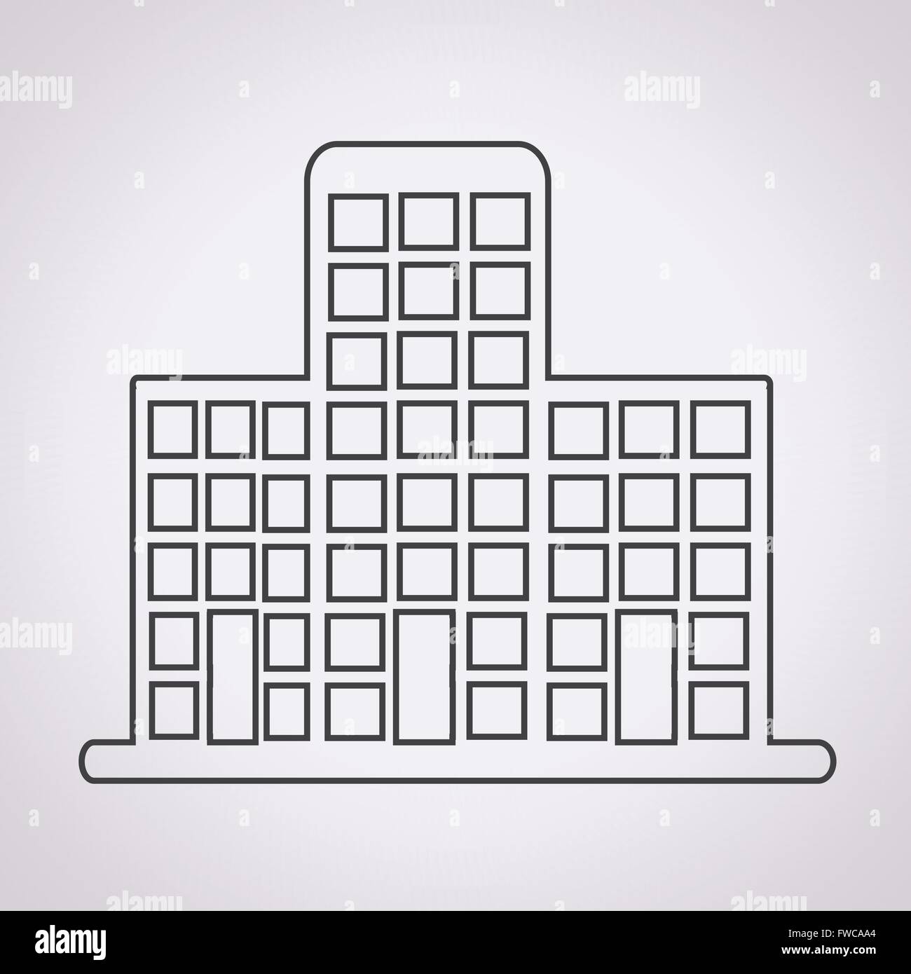 Corporate headquarters office building Stock Vector Images - Alamy