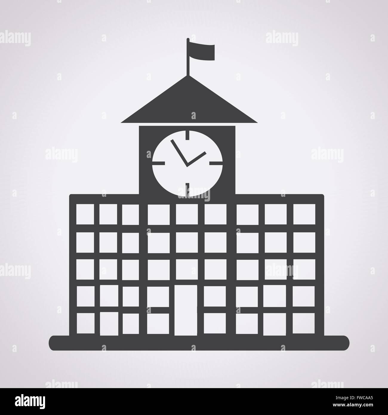 school building icon Stock Vector Image & Art - Alamy