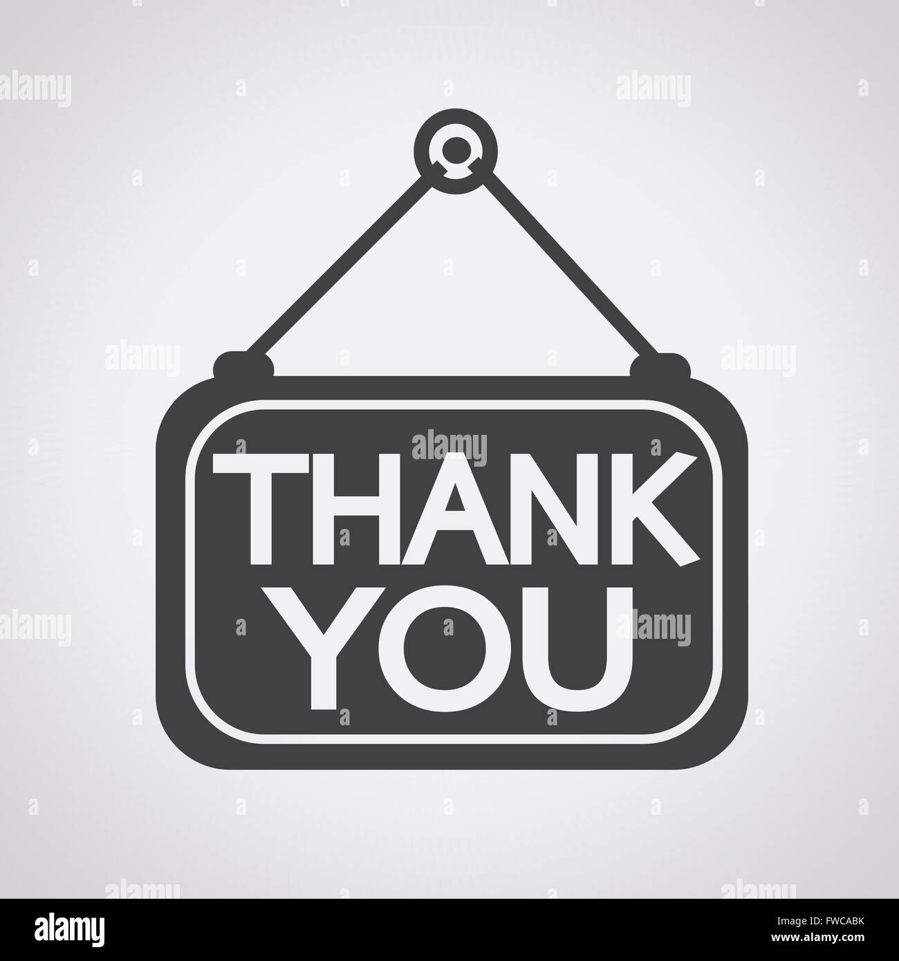 thank you icon Stock Vector Image & Art - Alamy