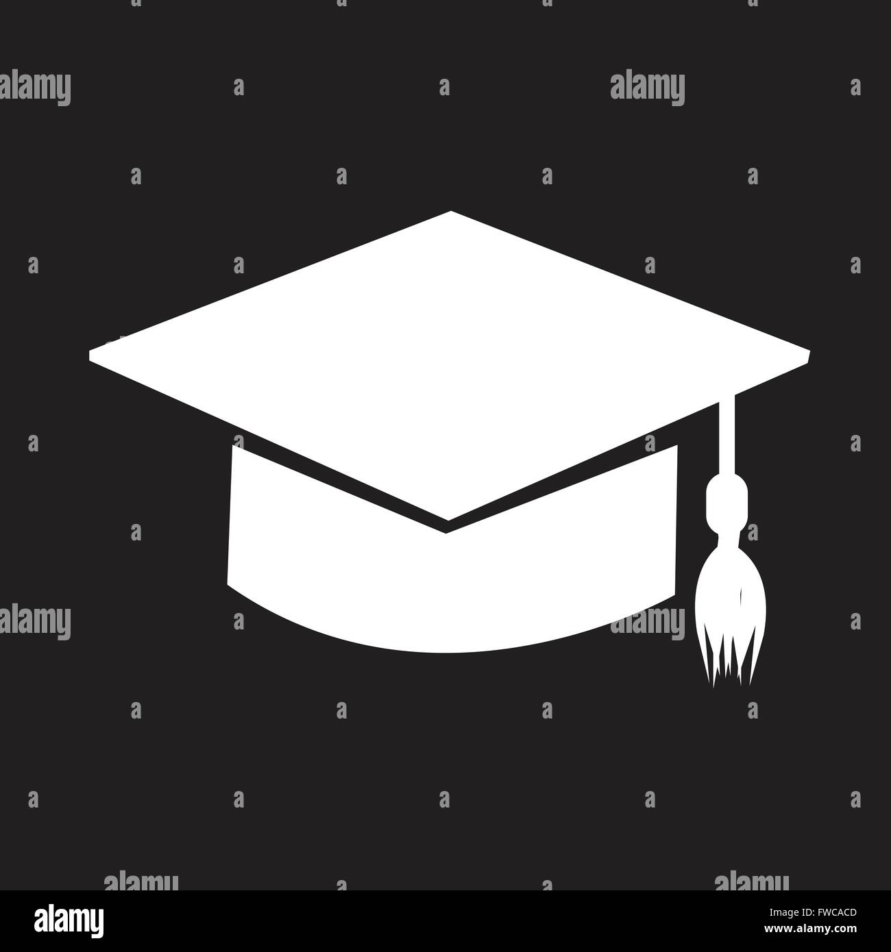 Graduation cap icon Stock Vector Image & Art - Alamy