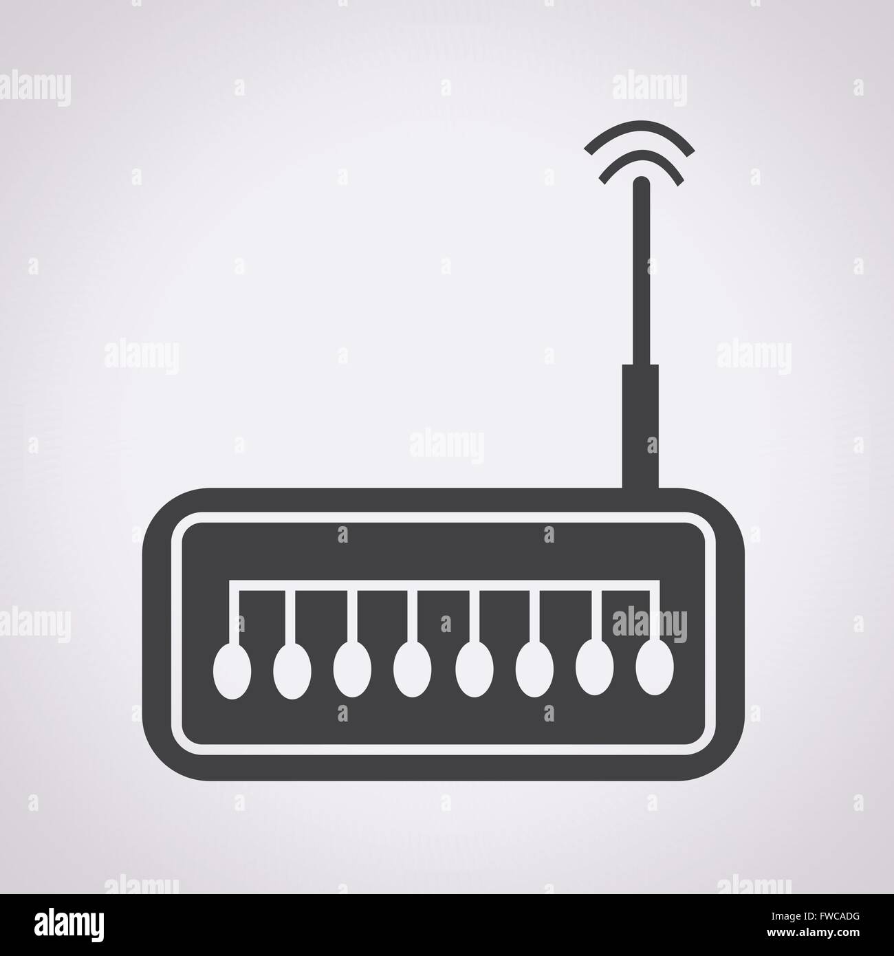 Wan port Stock Vector Images - Alamy