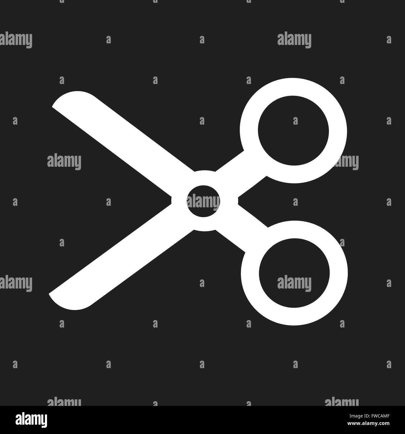 Cut, scissors icon Stock Vector Image & Art - Alamy