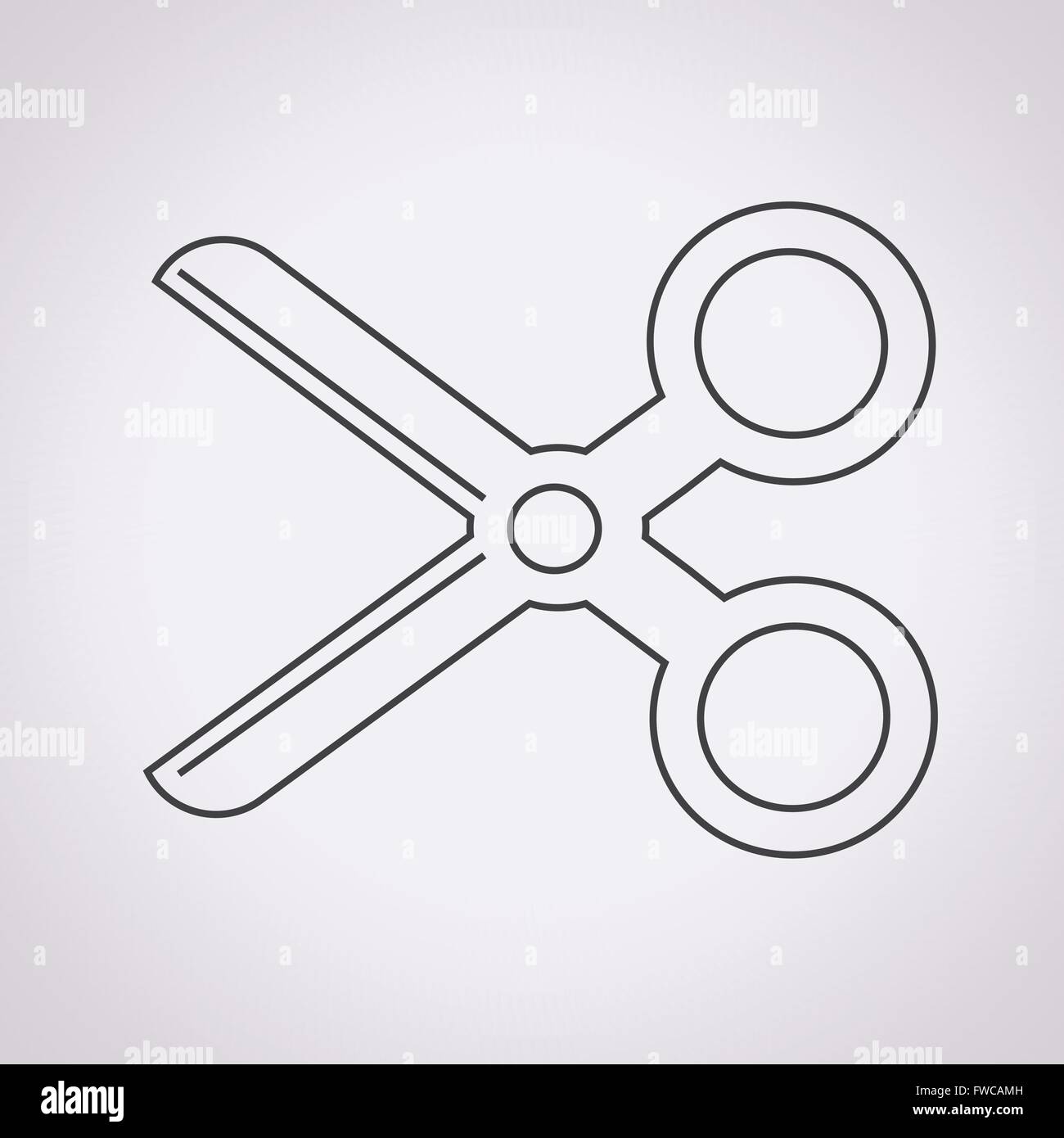 Cut, scissors icon Stock Vector Image & Art - Alamy