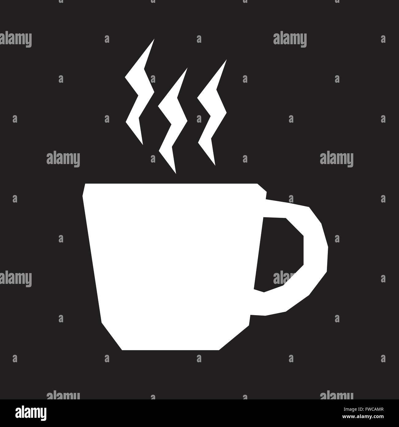 Hot coffee cup icon Stock Vector Image & Art - Alamy