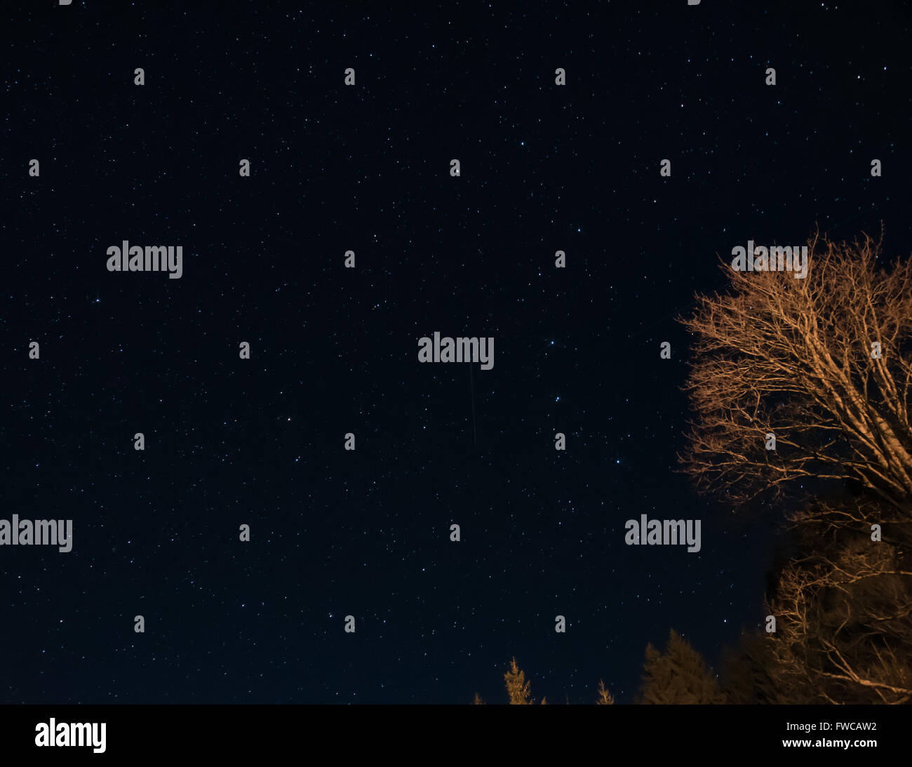 Urban starry night sky hi-res stock photography and images - Alamy