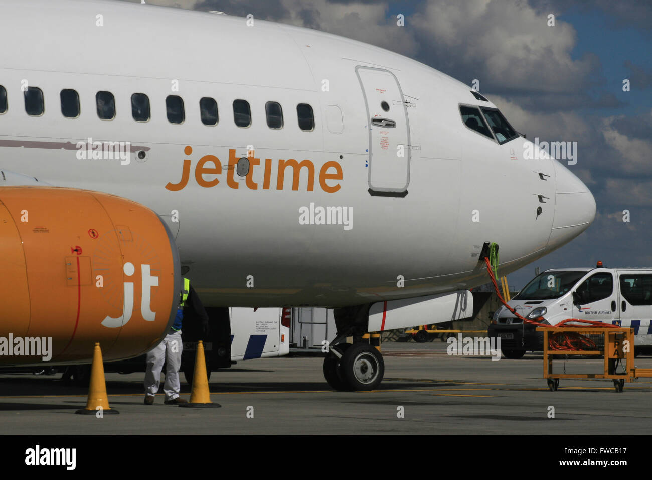 JET TIME JETTIME 737 Stock Photo - Alamy