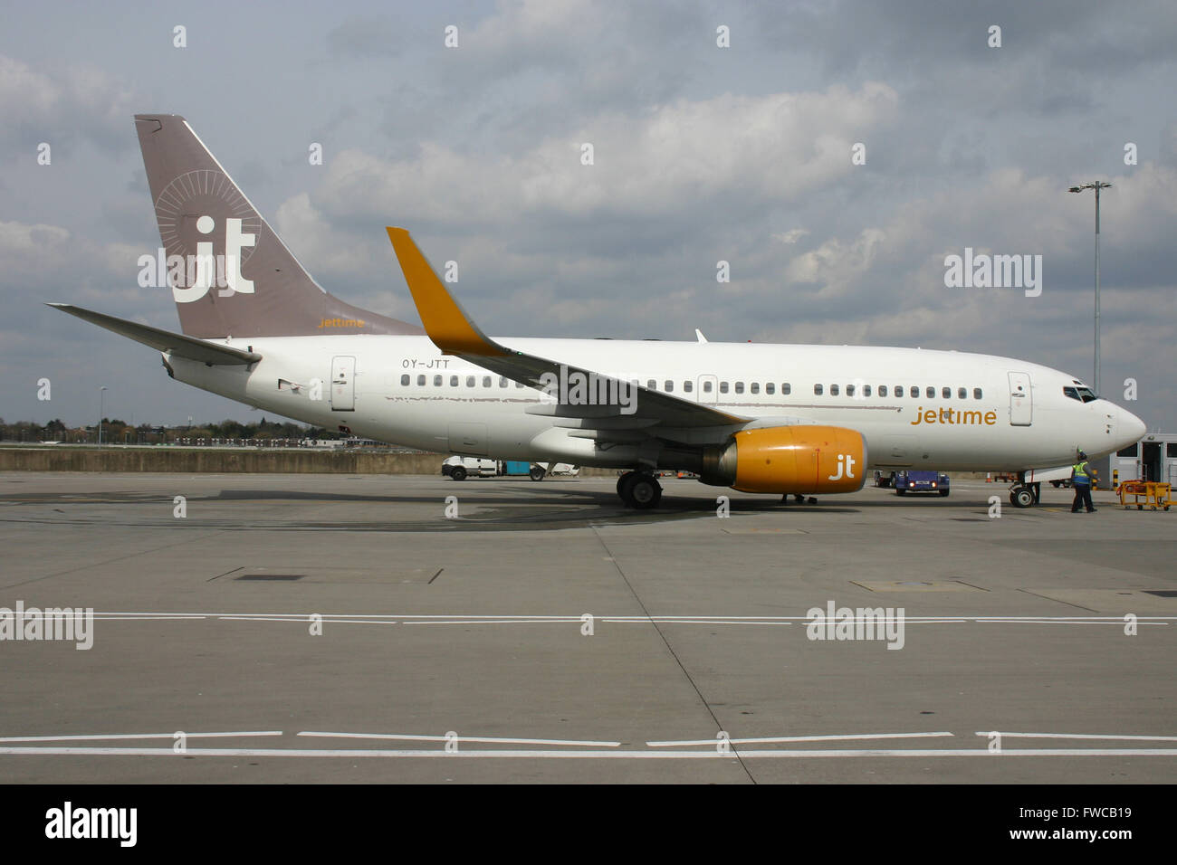 JETTIME JET TIME 737 Stock Photo - Alamy
