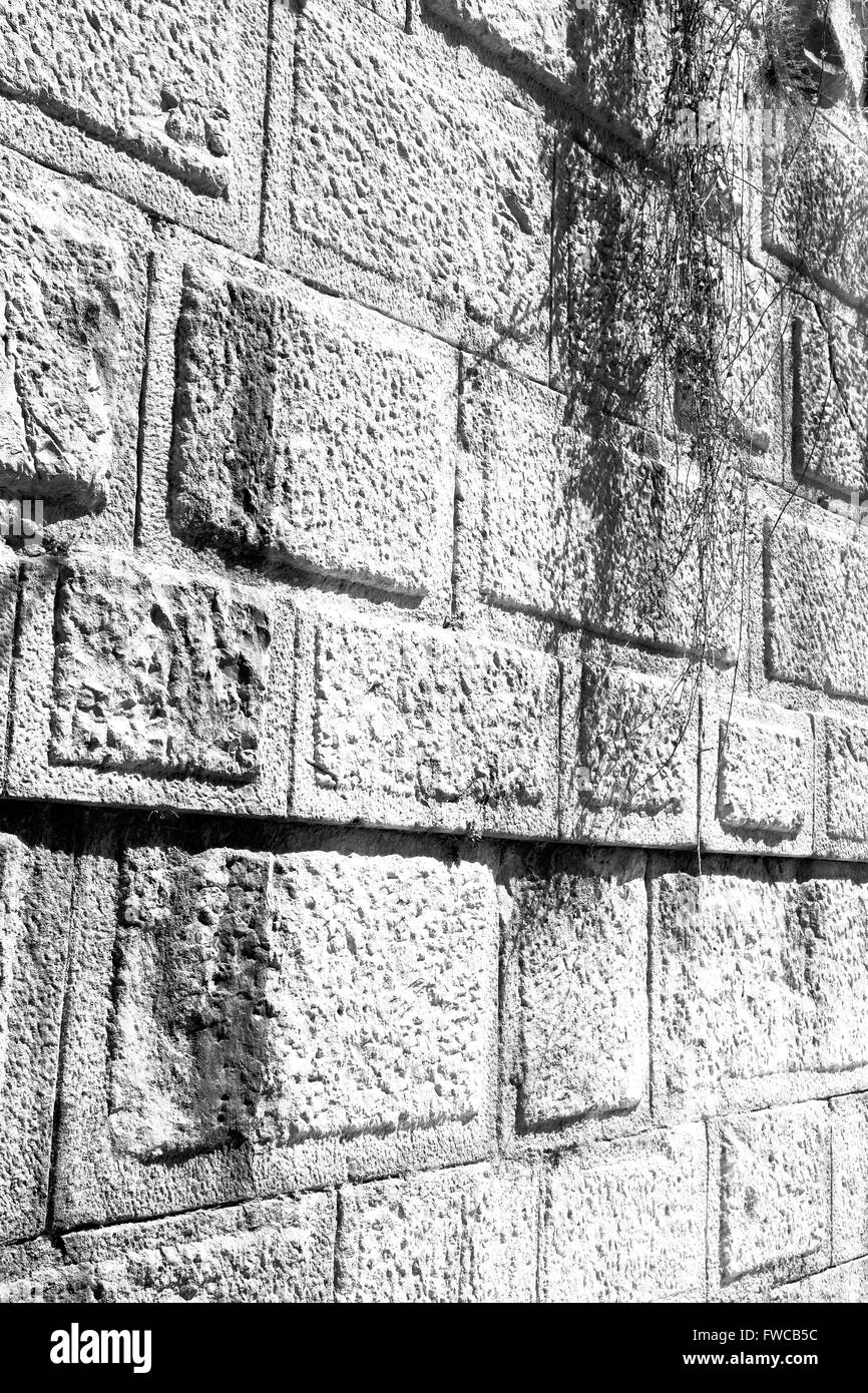 step brick in greece old wall and texture material the background Stock ...