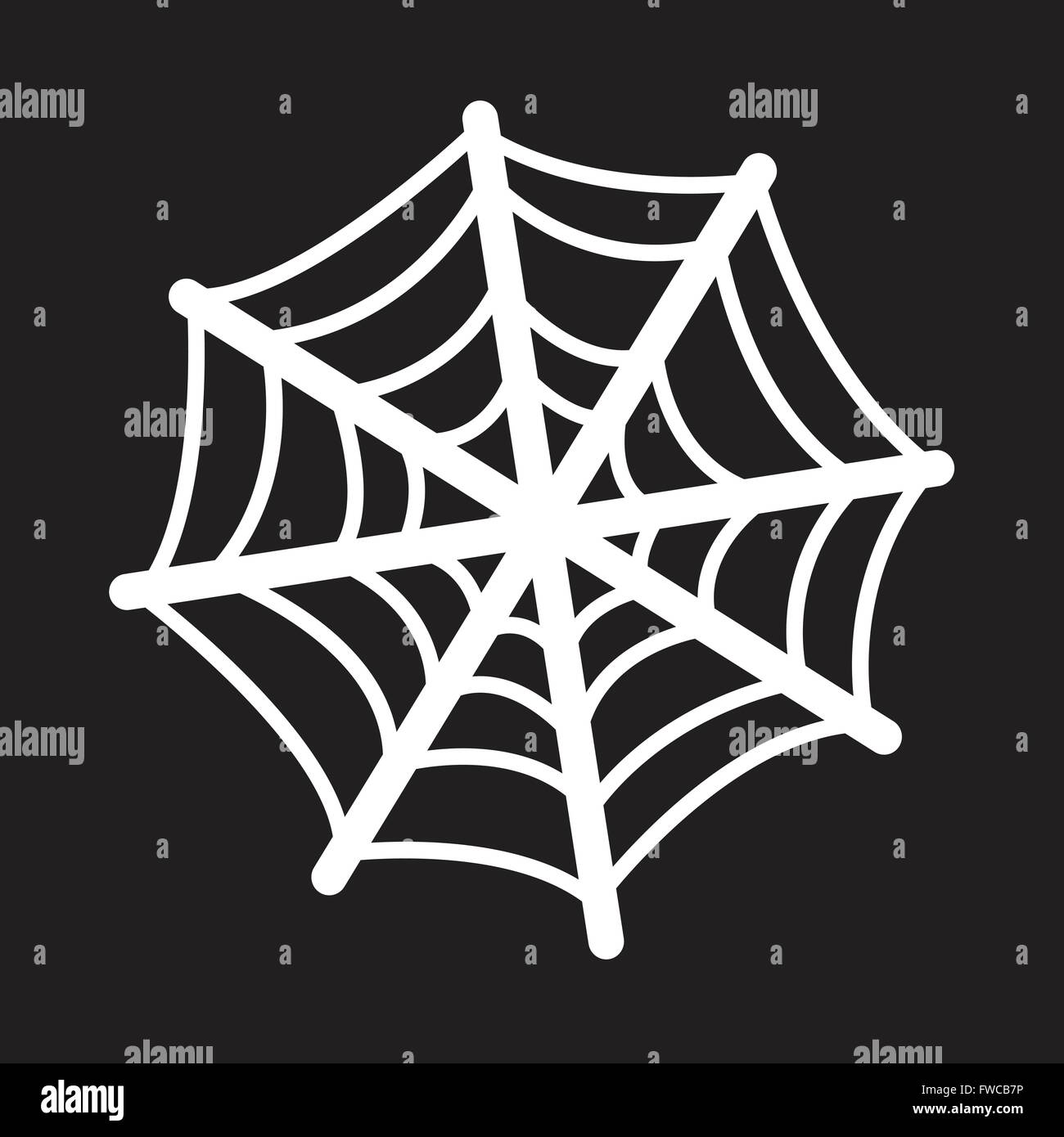Spider web icon Stock Vector Image & Art - Alamy