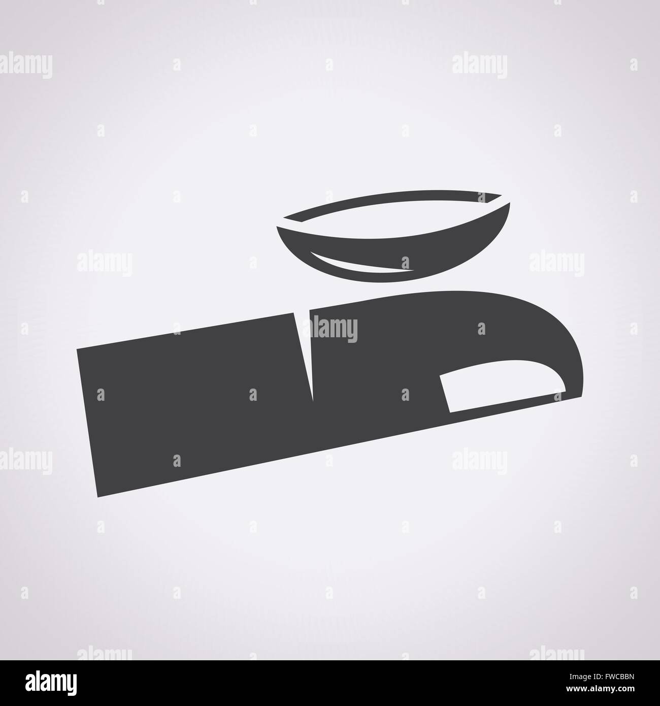 Contact Lens icon Stock Vector Image & Art - Alamy