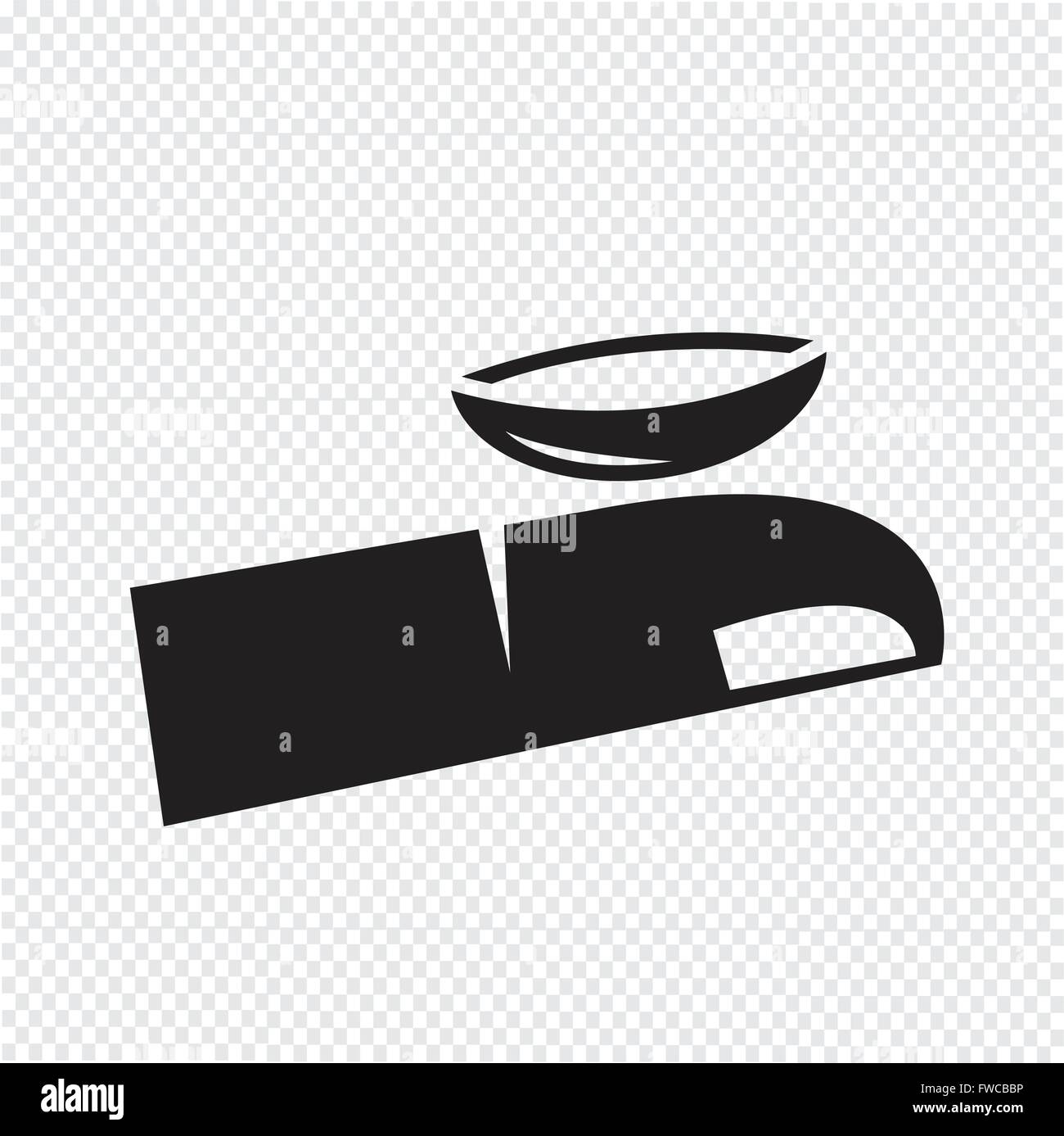 Contact Lens icon Stock Vector Image & Art - Alamy