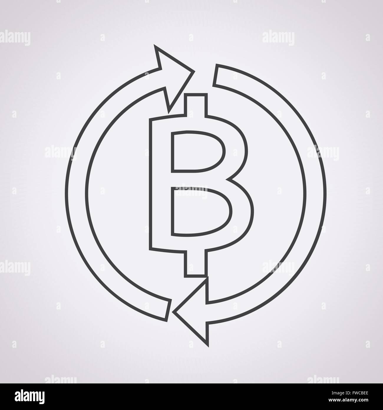 Money Thai Bath Icon Stock Vector Image & Art - Alamy