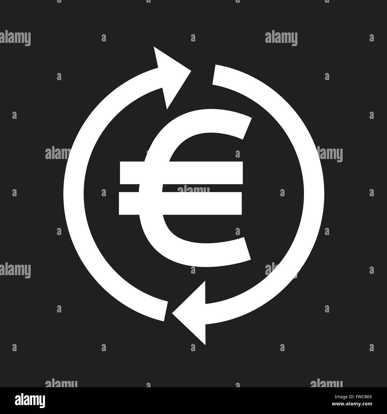 money euro icon Stock Vector Image & Art - Alamy