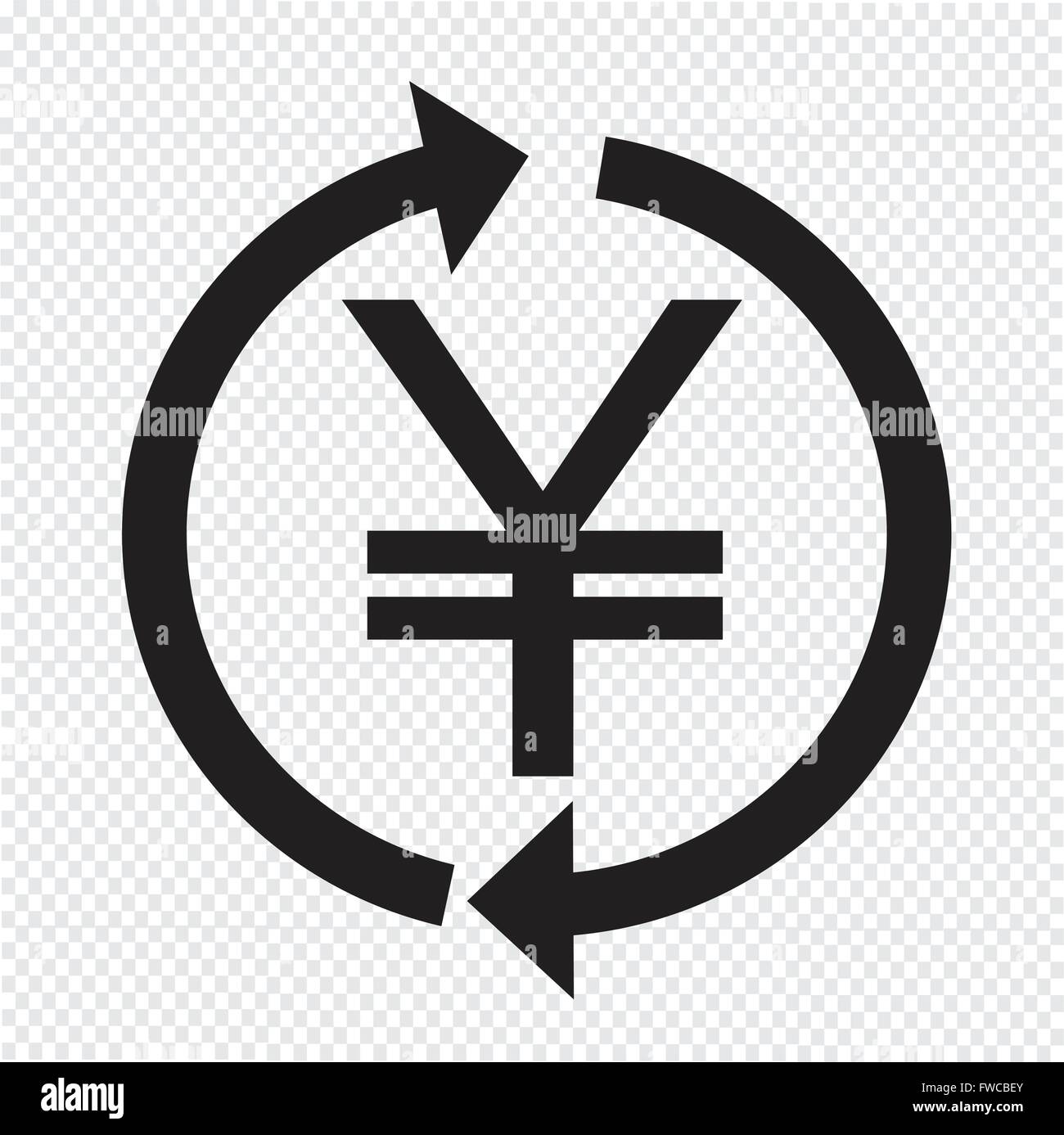 Money Yen Icon Stock Vector Image & Art - Alamy