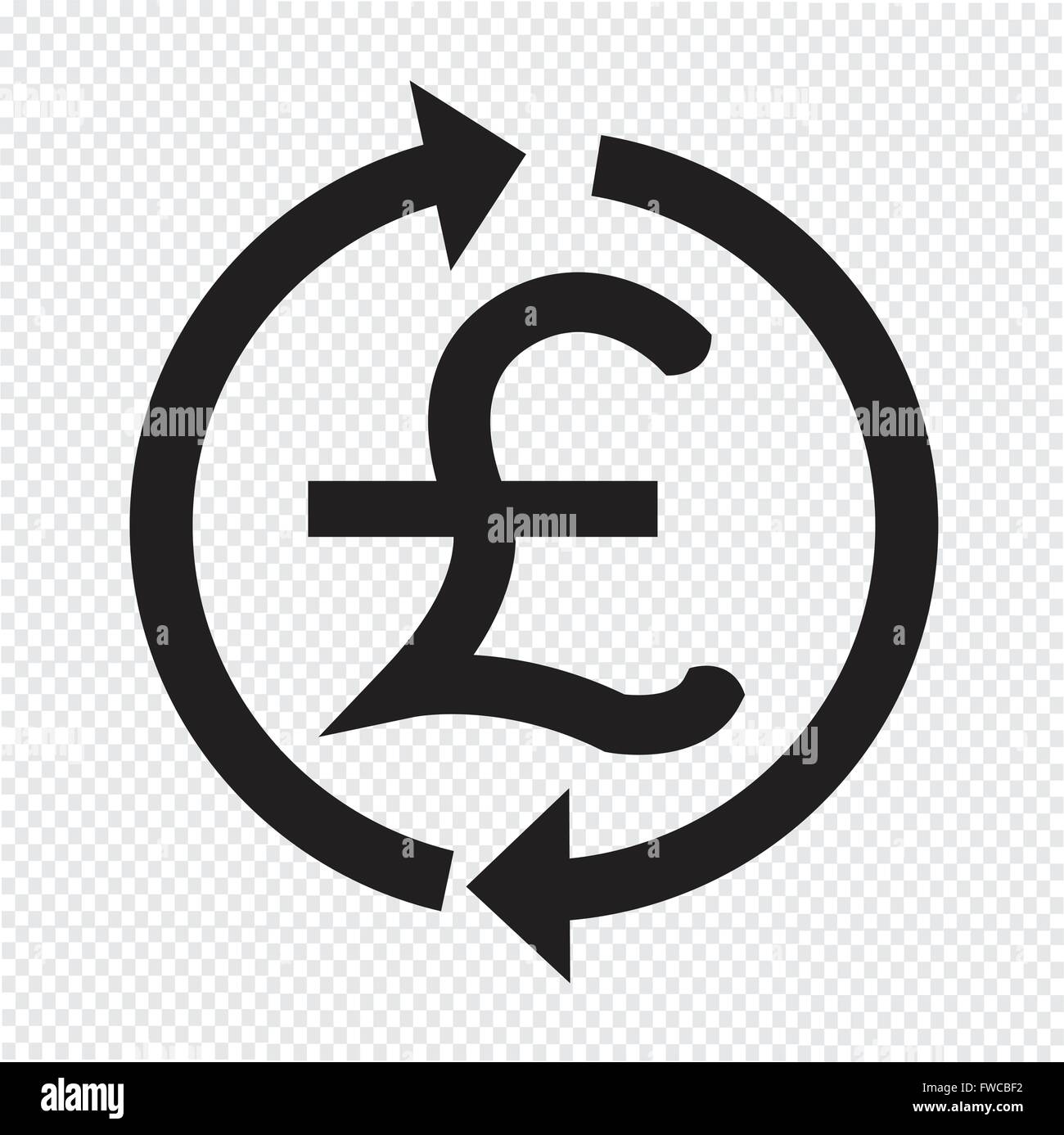 Money Pound Icon , GBP currency symbol Stock Vector Image & Art - Alamy
