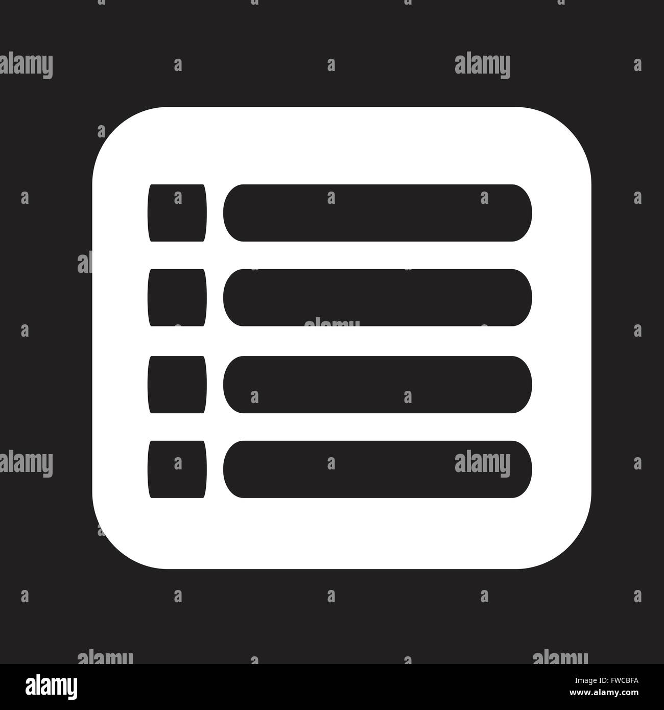 Dropdown internet menu Stock Vector Images - Alamy