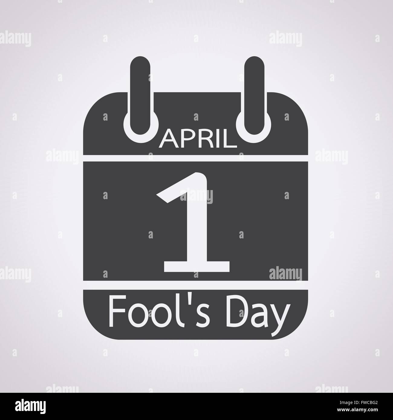 Calendar of April Fools day icon Stock Vector Image & Art - Alamy