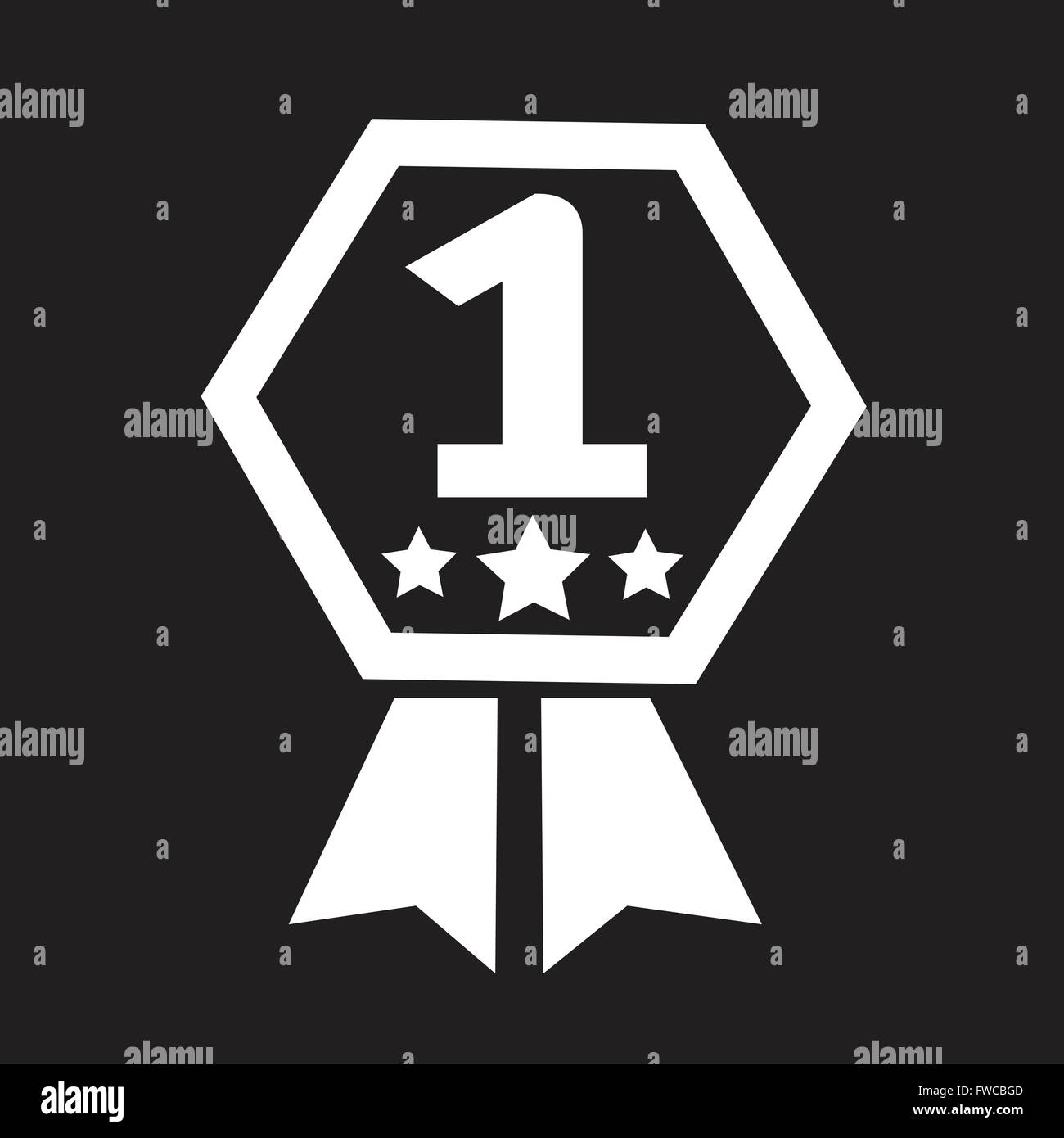 number 1 icon Stock Vector Image & Art - Alamy