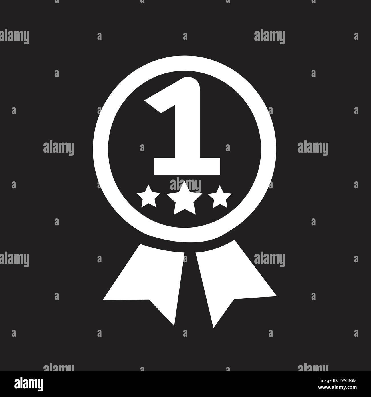 number 1 icon Stock Vector Image & Art - Alamy