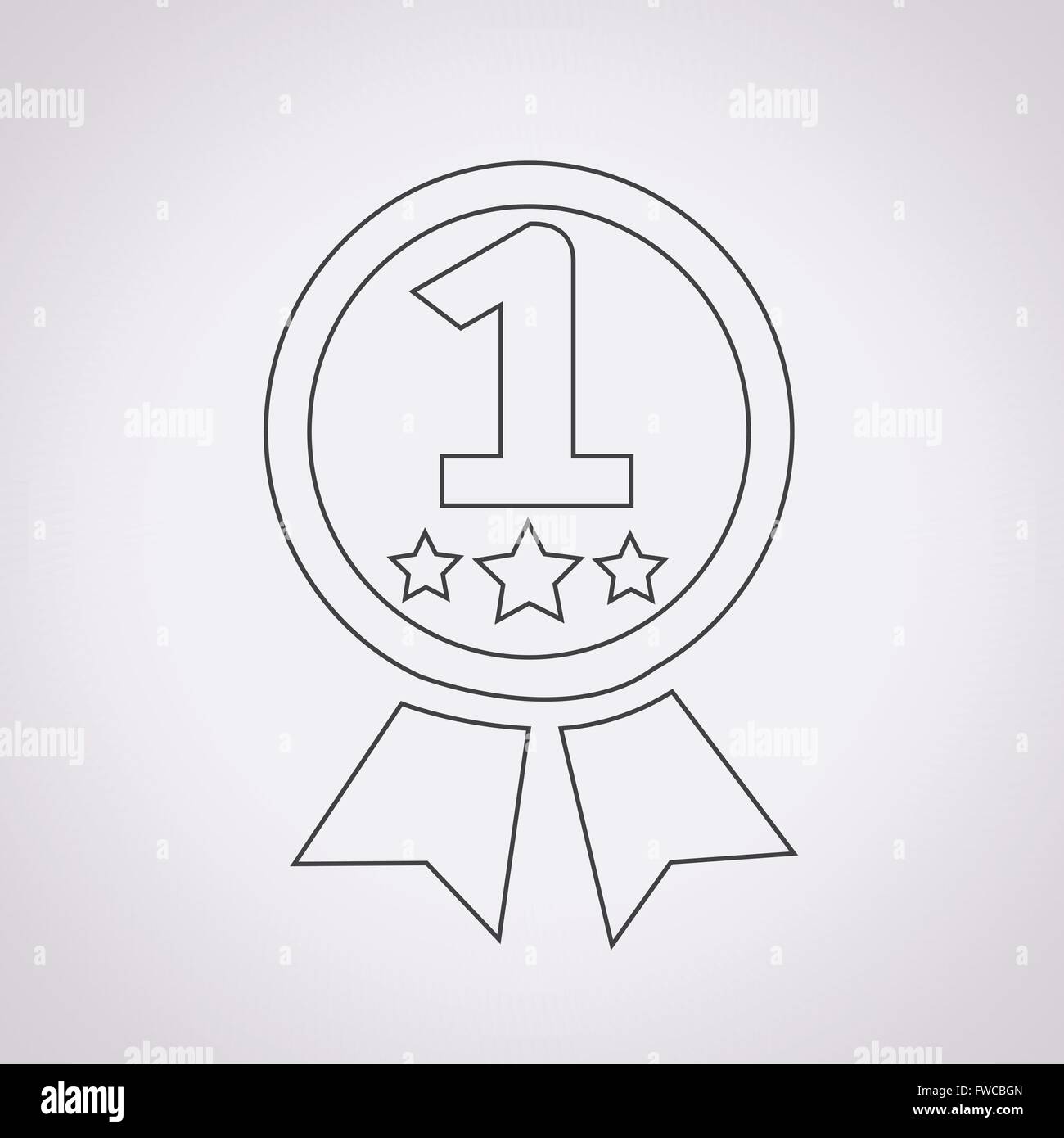 number 1 icon Stock Vector Image & Art - Alamy