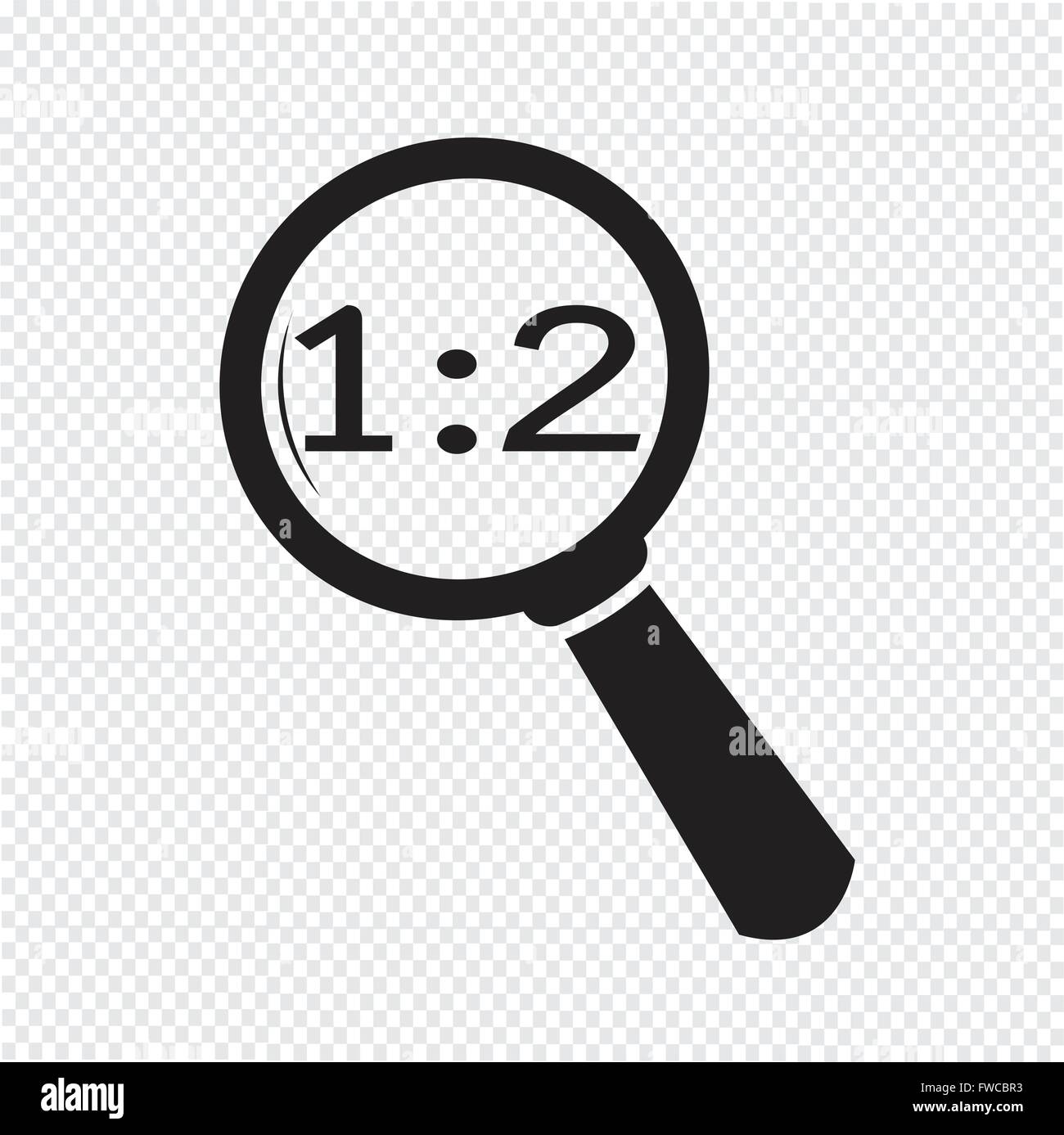 Magnifying Glass Icon Stock Vector Image & Art - Alamy