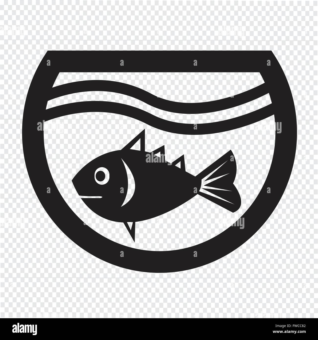 fish in aquarium icon Stock Vector Image & Art - Alamy