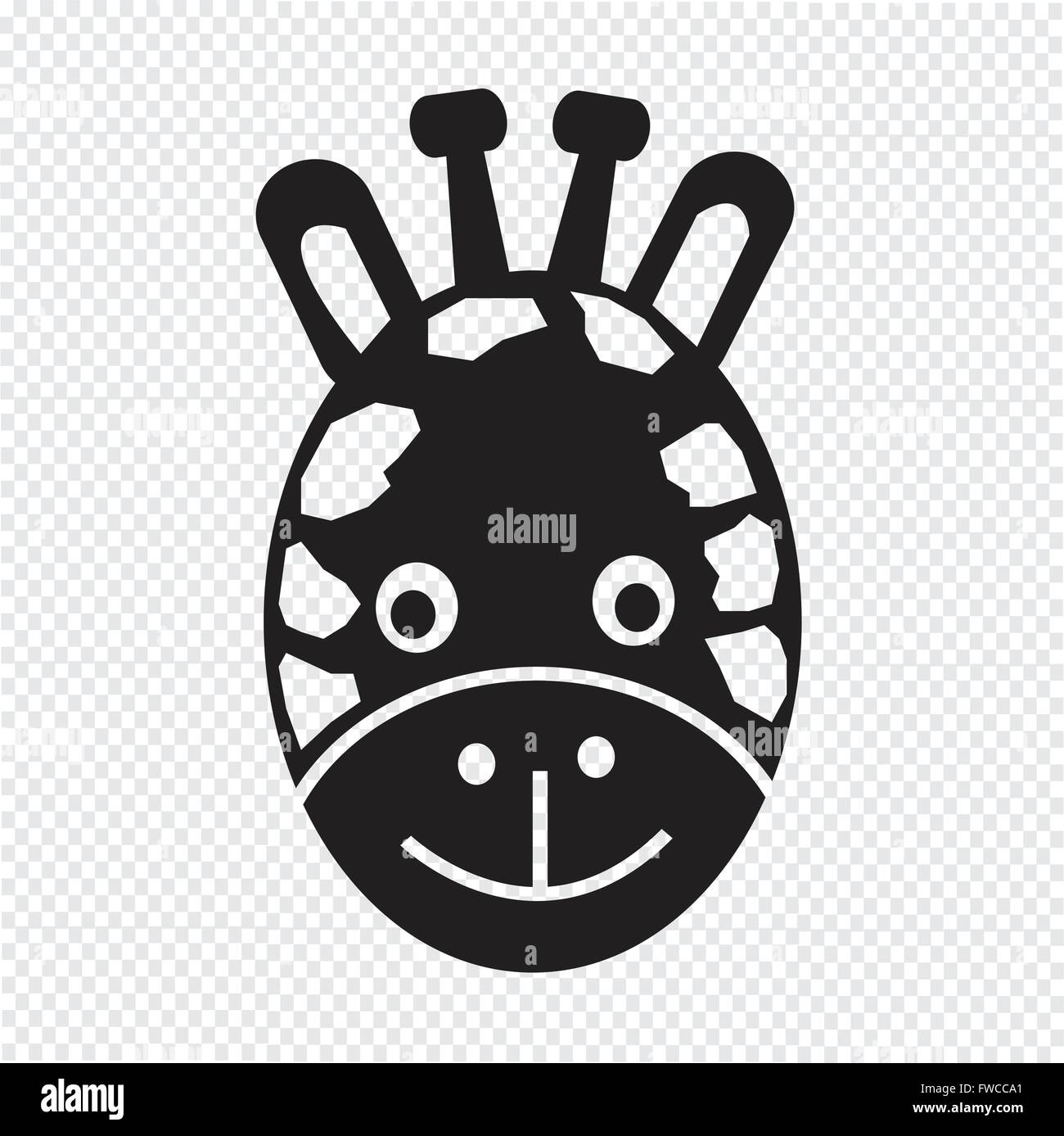 Giraffe Face Icon Stock Vector Image & Art - Alamy