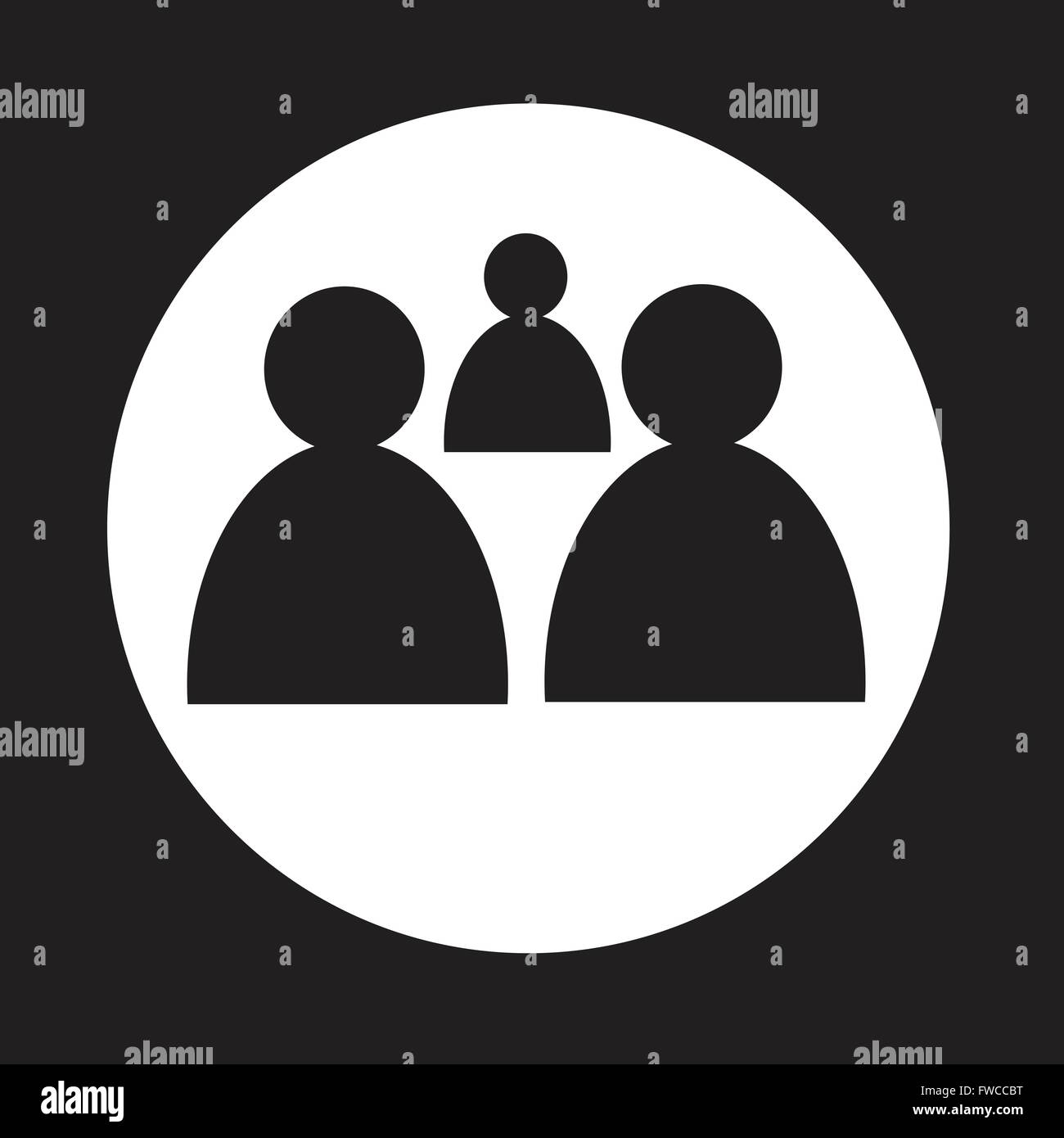 Group of people icon Stock Vector Image & Art - Alamy