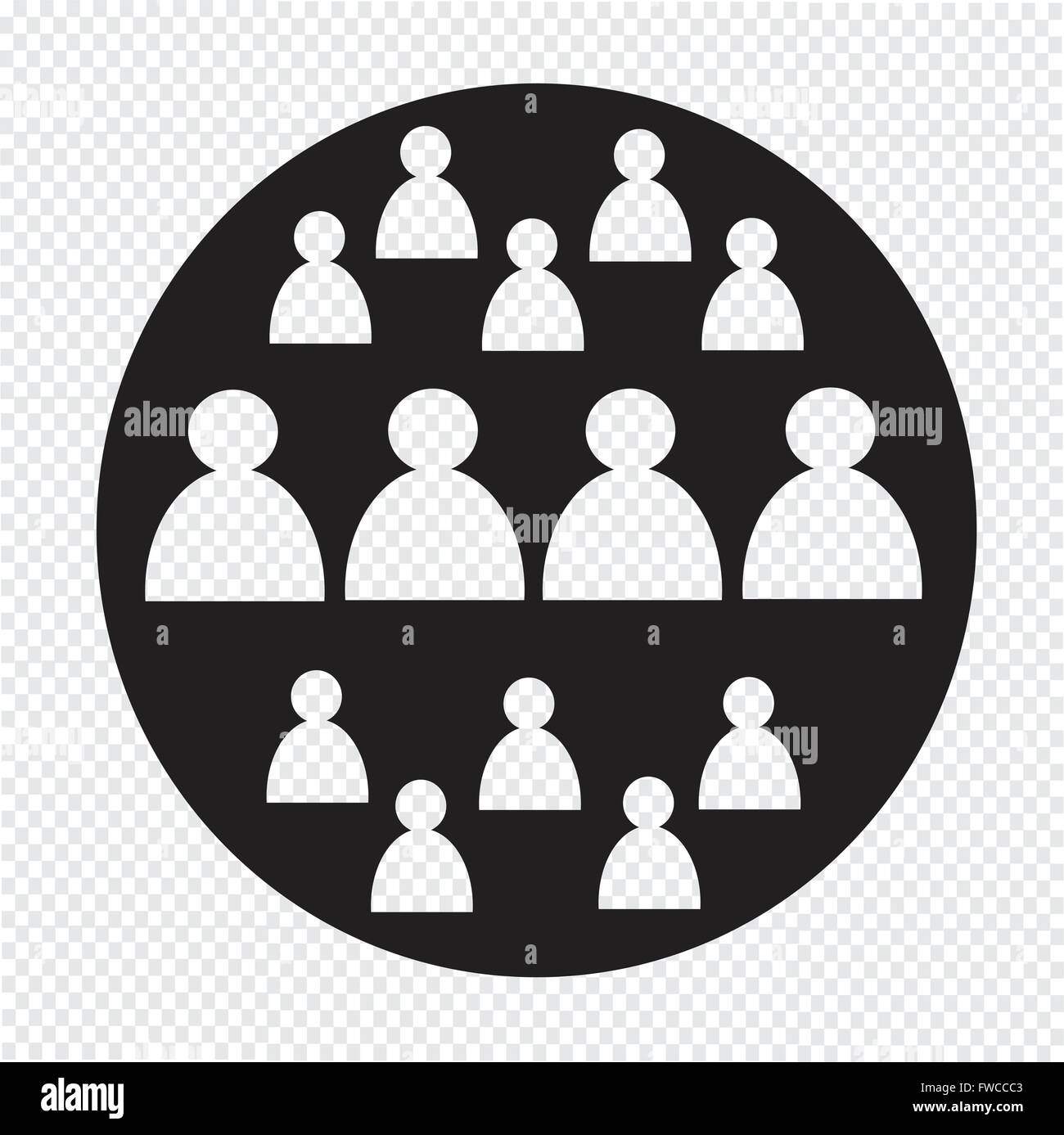 Group of people icon Stock Vector Image & Art - Alamy