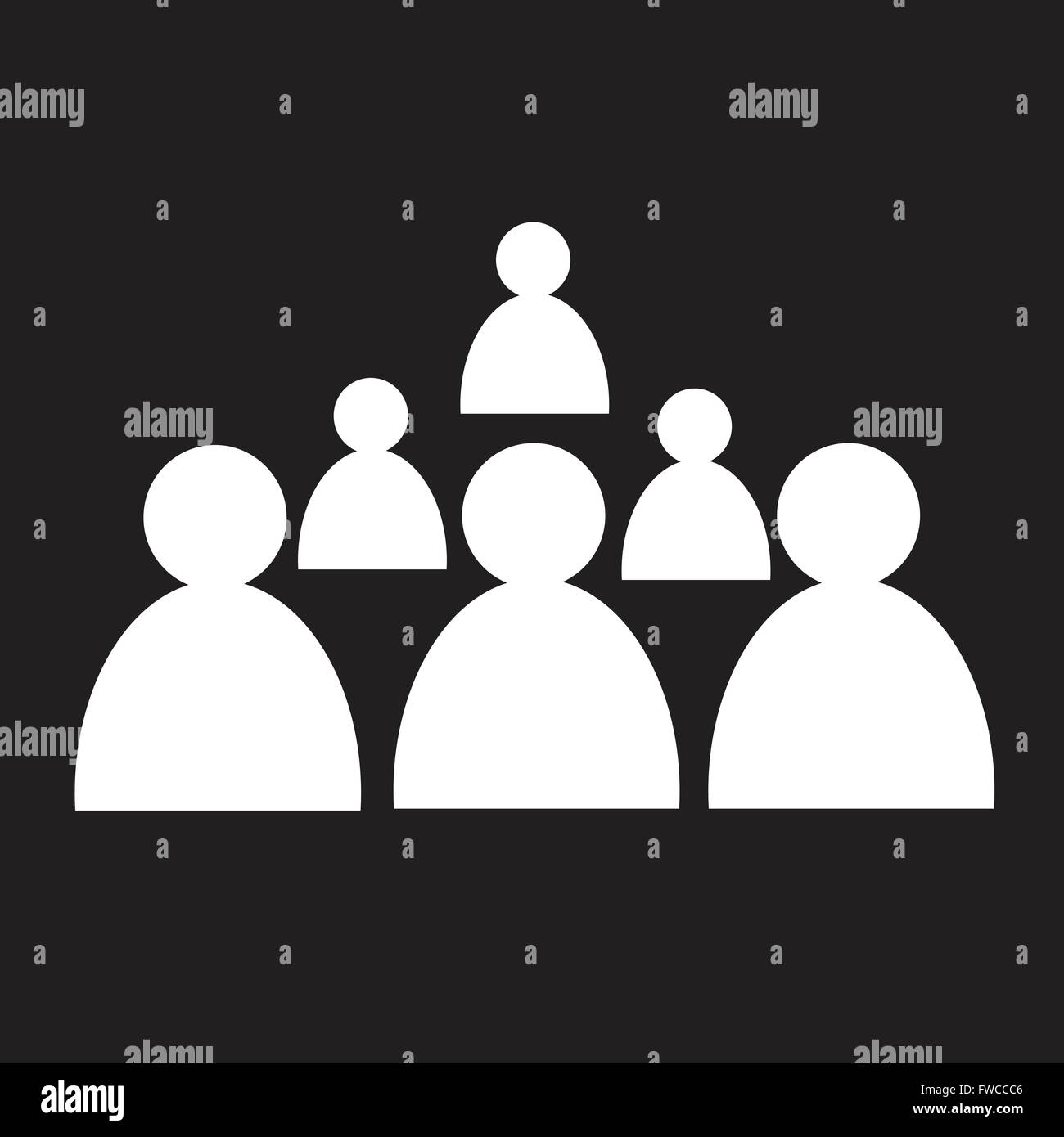 Group of people icon Stock Vector Image & Art - Alamy